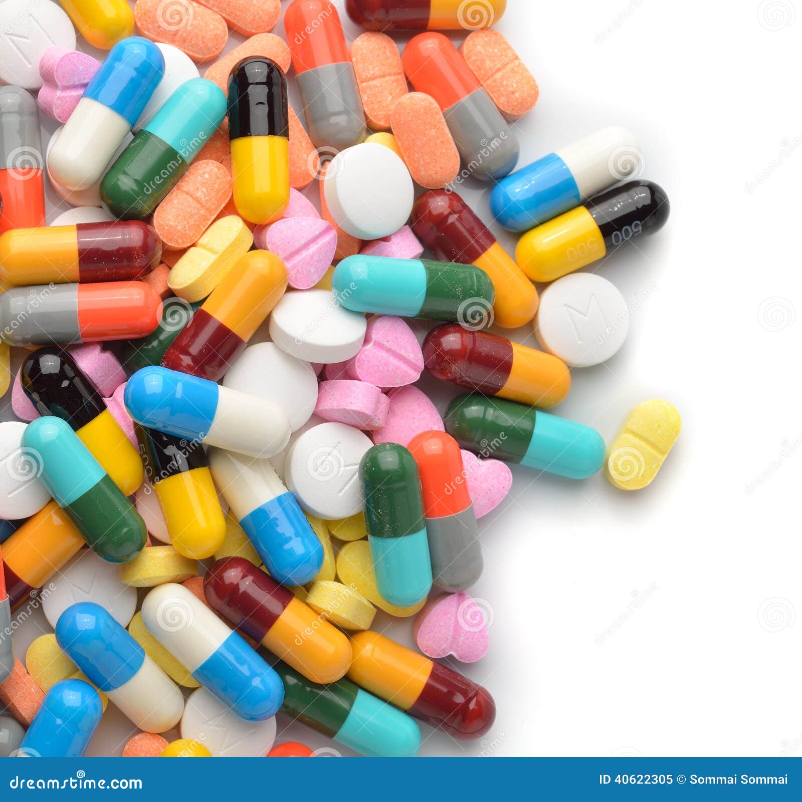 Pillen en capsules stock afbeelding. Image of extase - 40622305