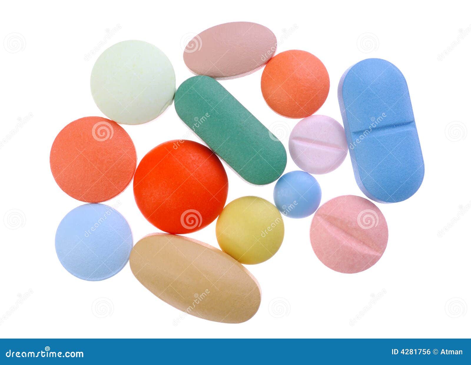 Pillole fotografia stock. Immagine di pastiglie, farmacia - 4281756