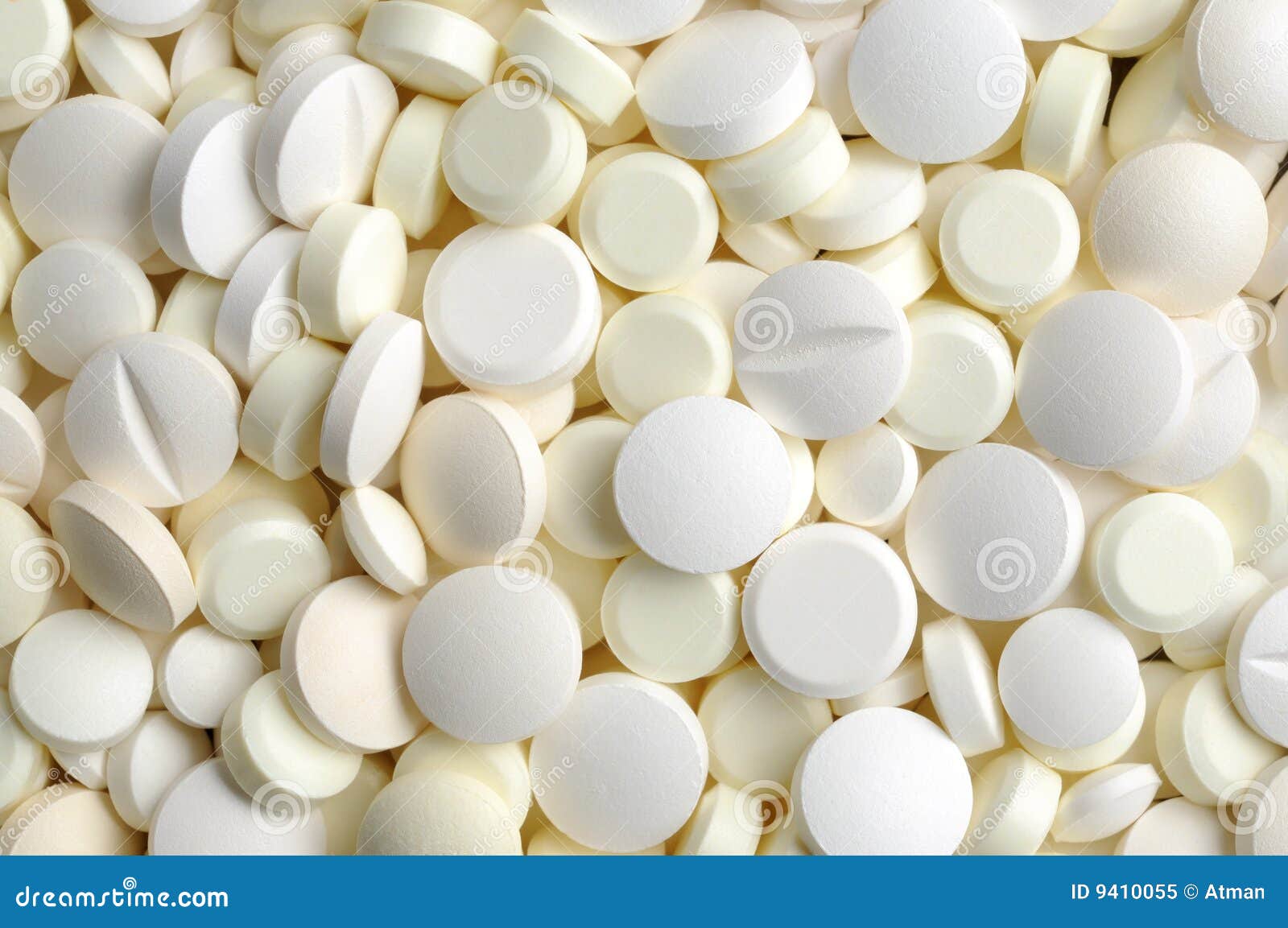 Pillole bianche immagine stock. Immagine di farmaco, pillole - 9410055