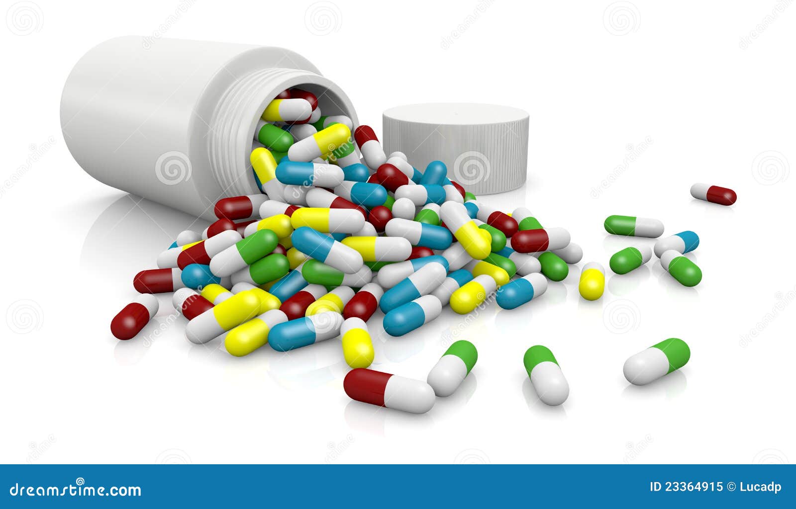 Pillole colorate illustrazione di stock. Illustrazione di abuso - 23364915
