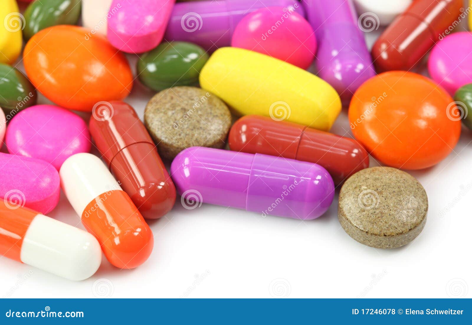 Pillole e capsule fotografia stock. Immagine di pastiglie - 17246078