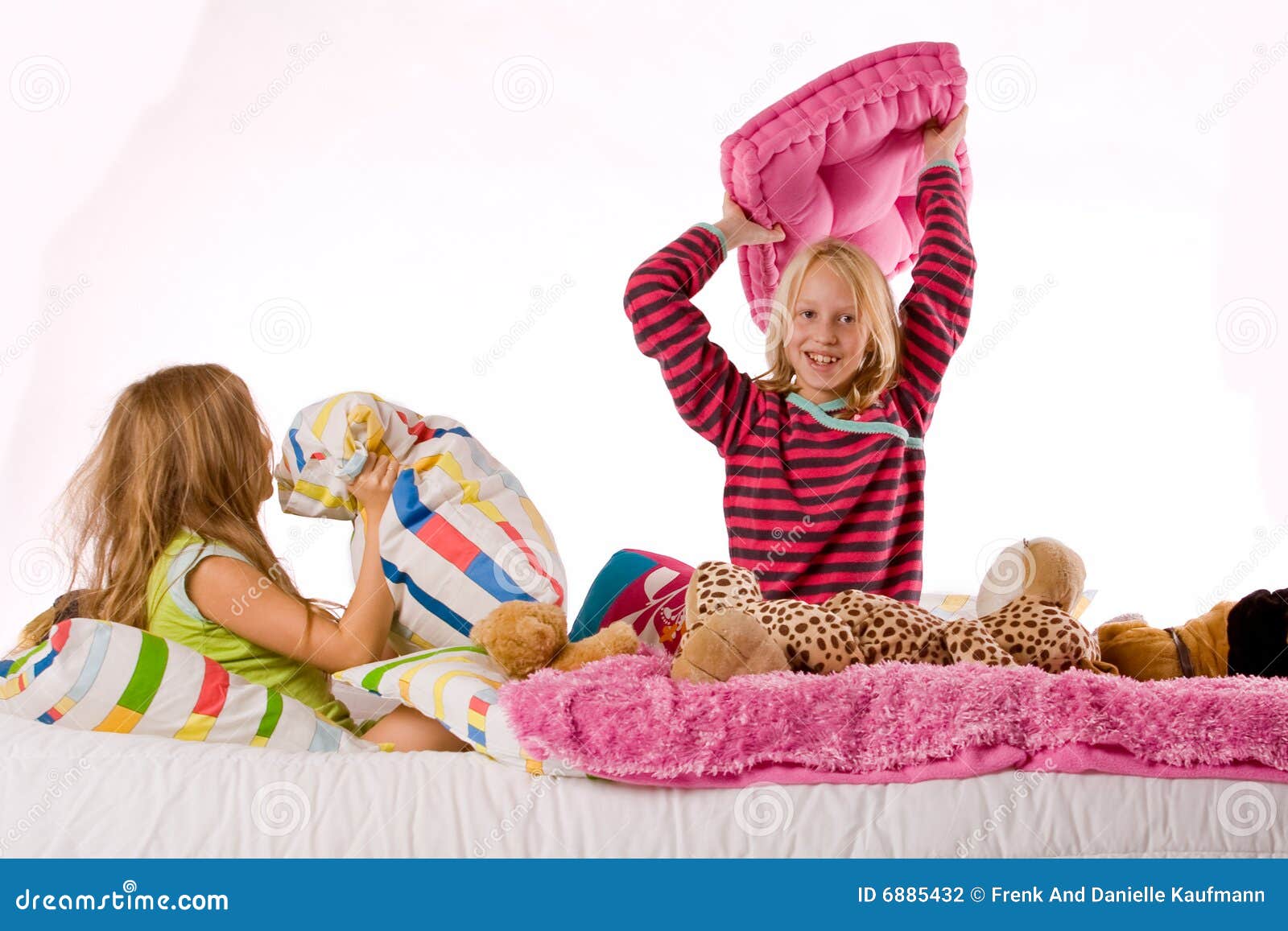Pillow Fight Picture. Image: 6885432