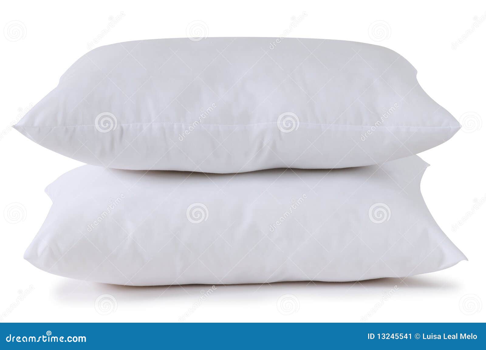Pillow. Isolated stock image. Image of cloth, feather - 13245541