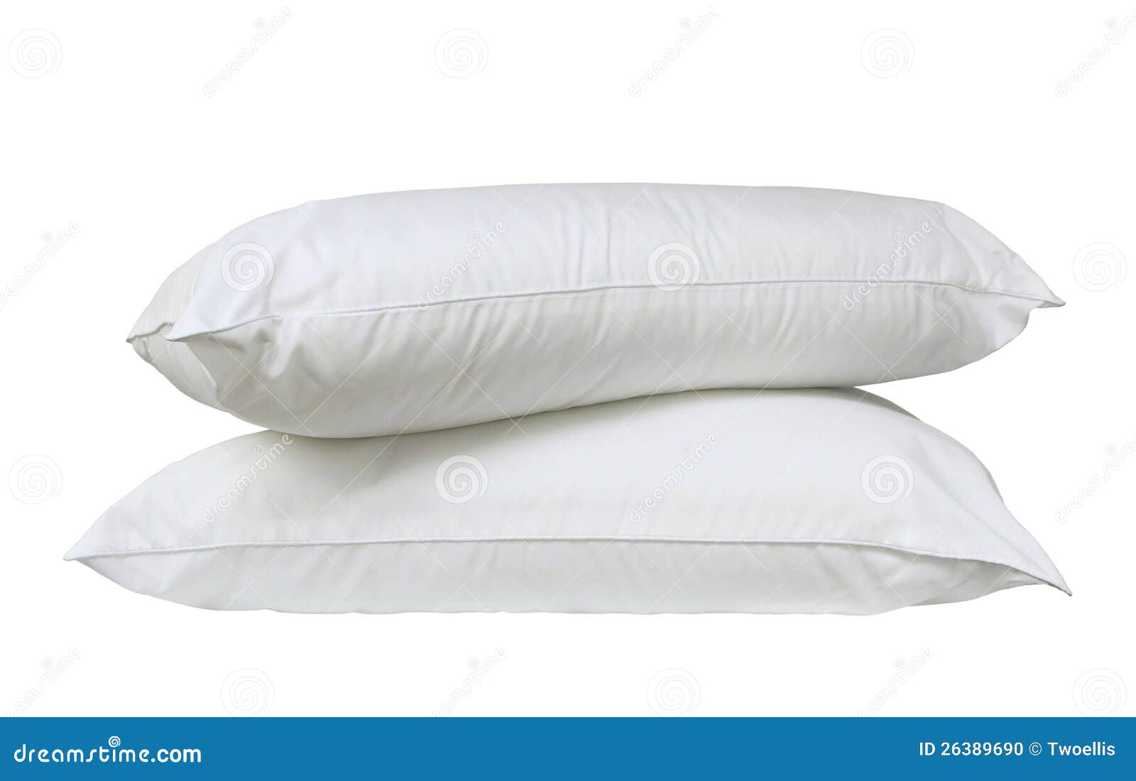 Pillow Stack stock photo. Image of isolated, pillow, cushion - 26389690