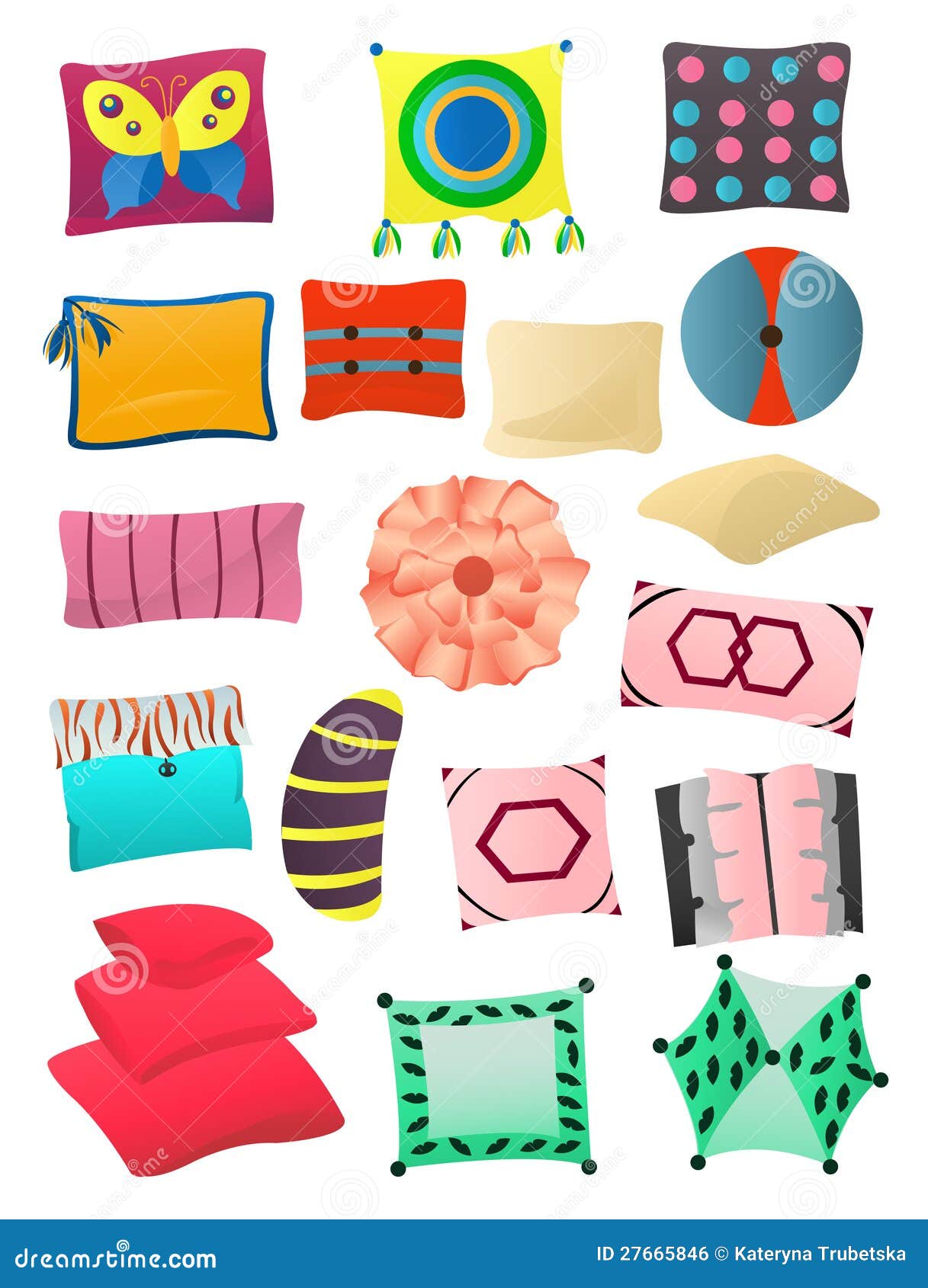 Pillows Cartoons, Illustrations & Vector Stock Images - 29261 Pictures ...