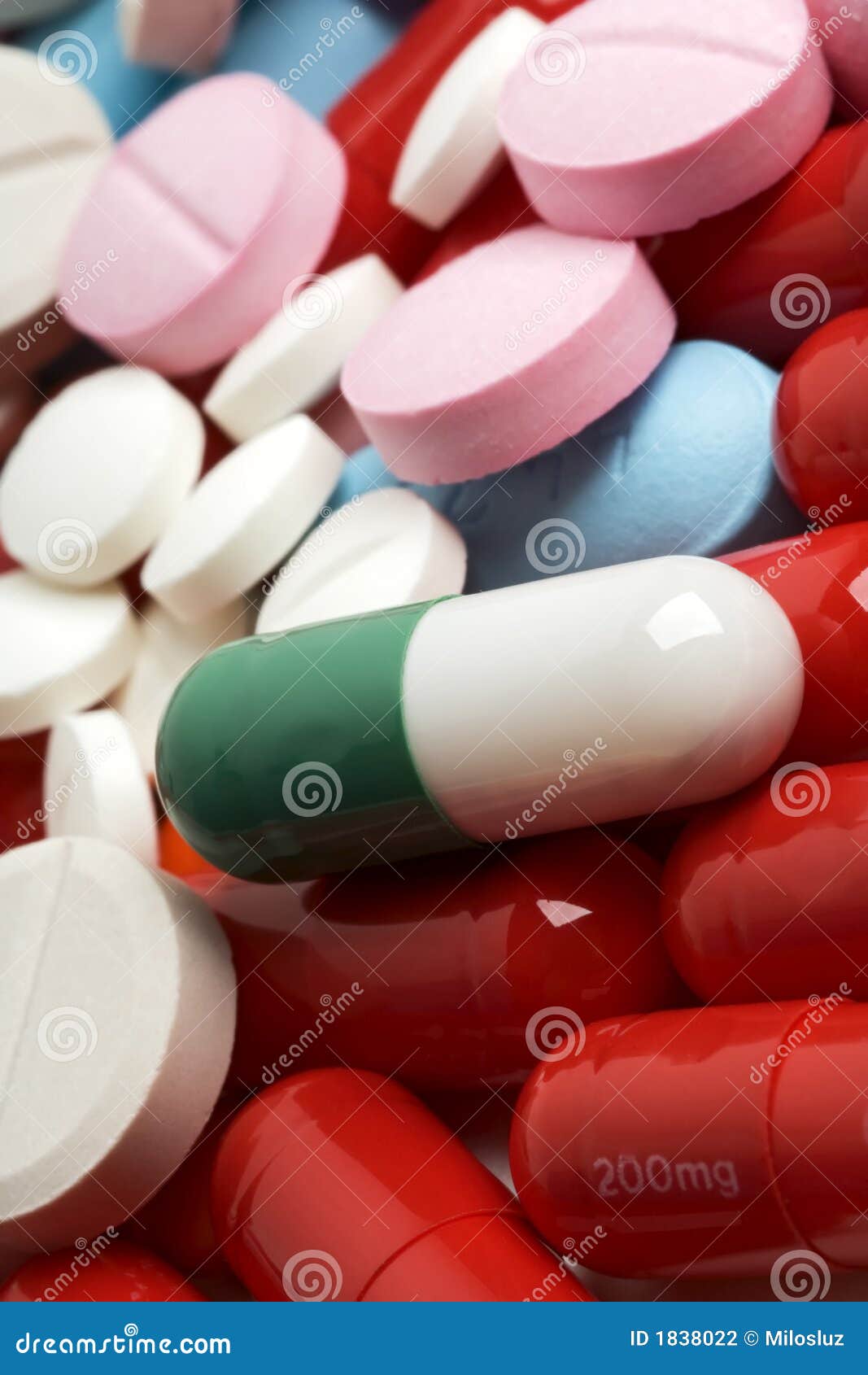 Pills stock photo. Image of capsules, macro, medicament - 1838022