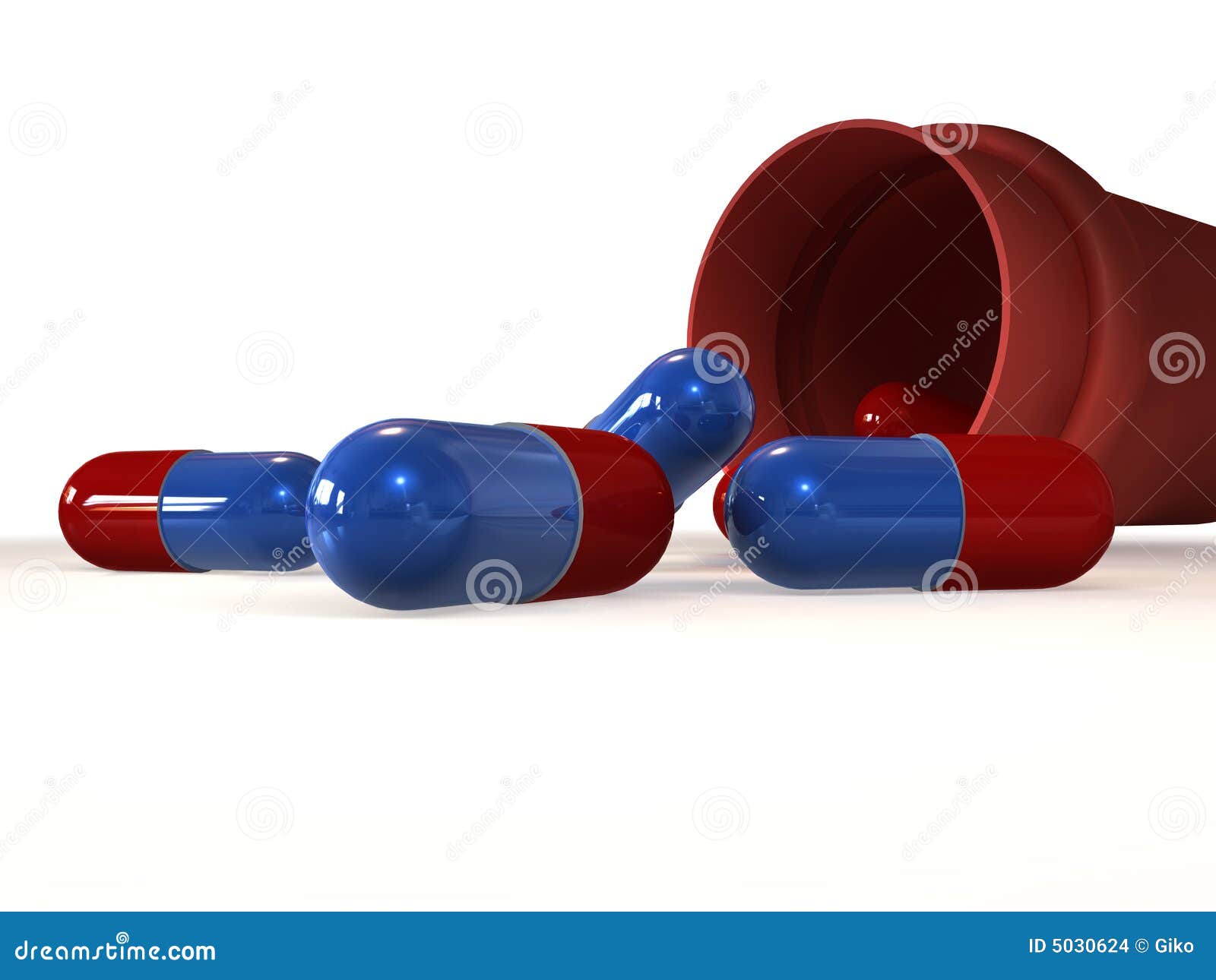 Pills - 3d render stock illustration. Illustration of closeup - 5030624