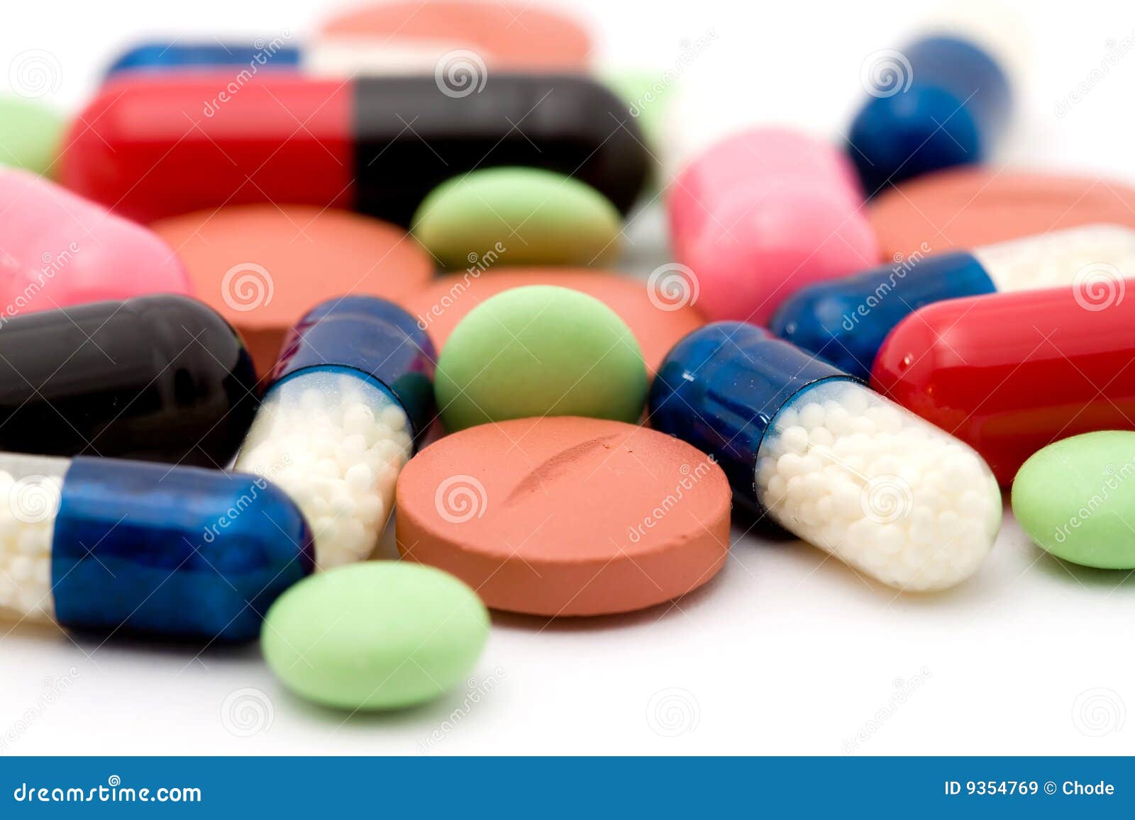 Pills stock image. Image of medicine, health, healthy - 9354769