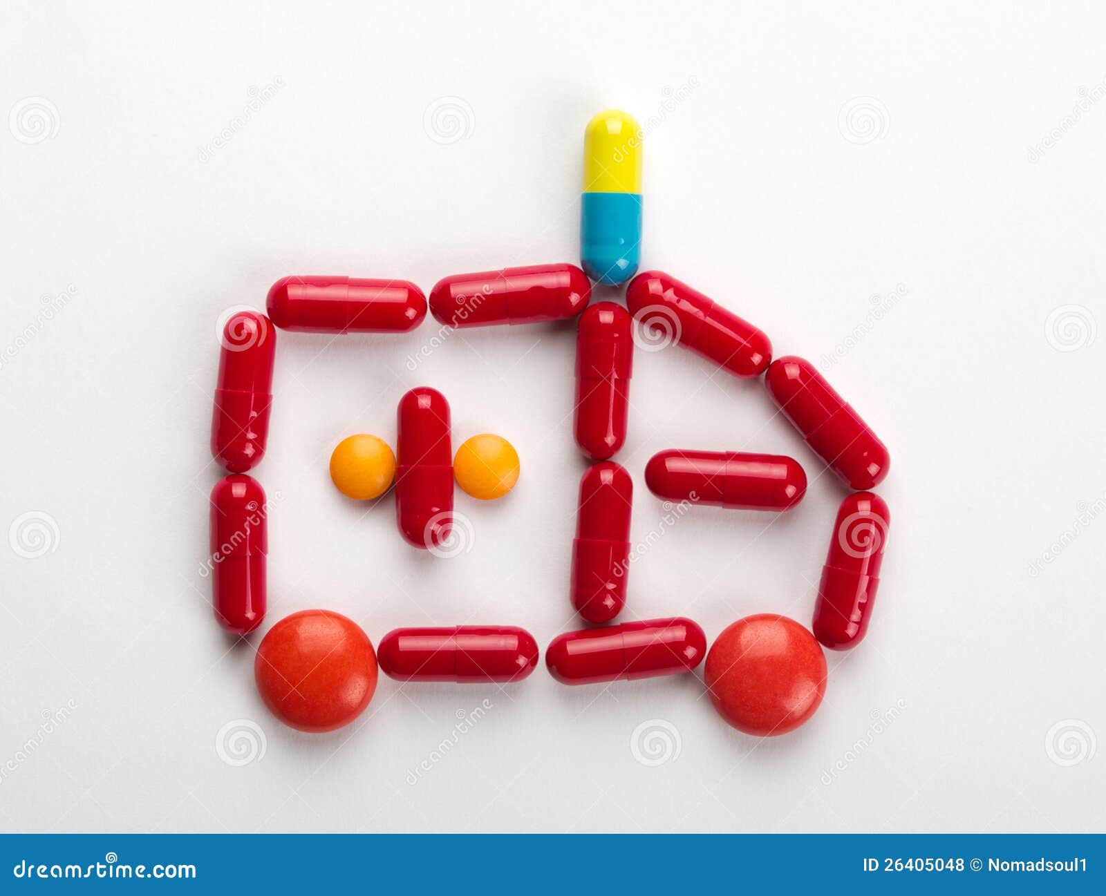Pills ambulance car stock photo. Image of colorful, supplies - 26405048