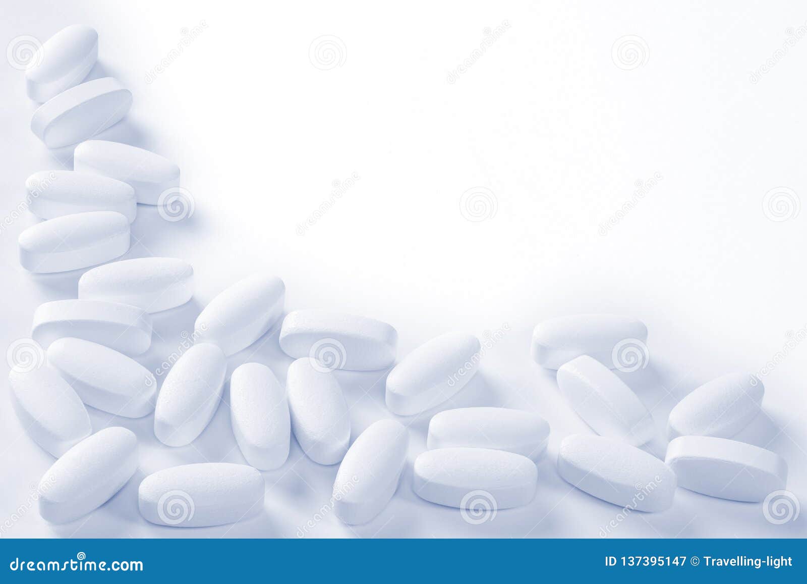 Pills Background on White stock image. Image of pharmaceuticals - 137395147