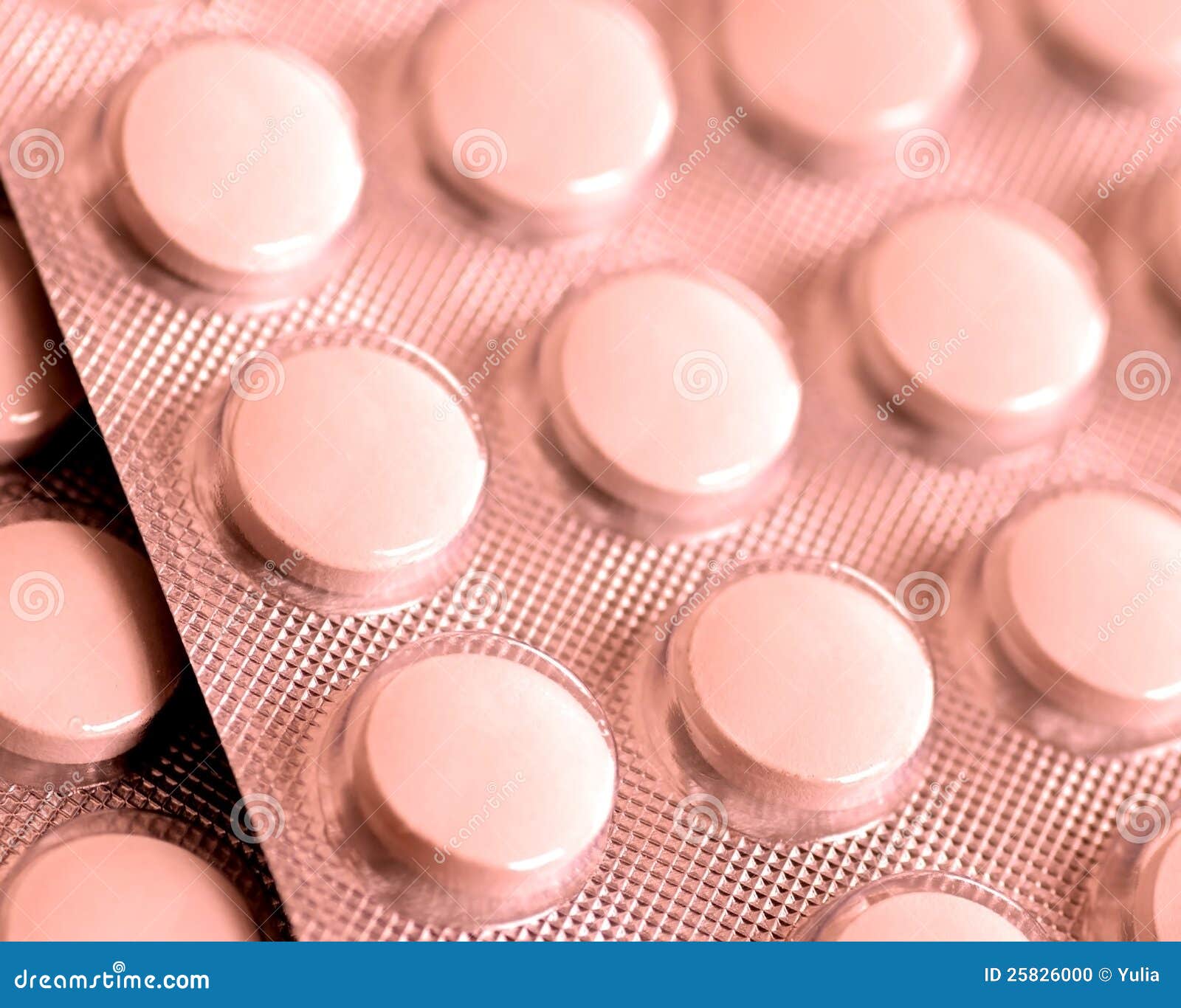 Pills in blister stock photo. Image of dosage, medicine - 25826000