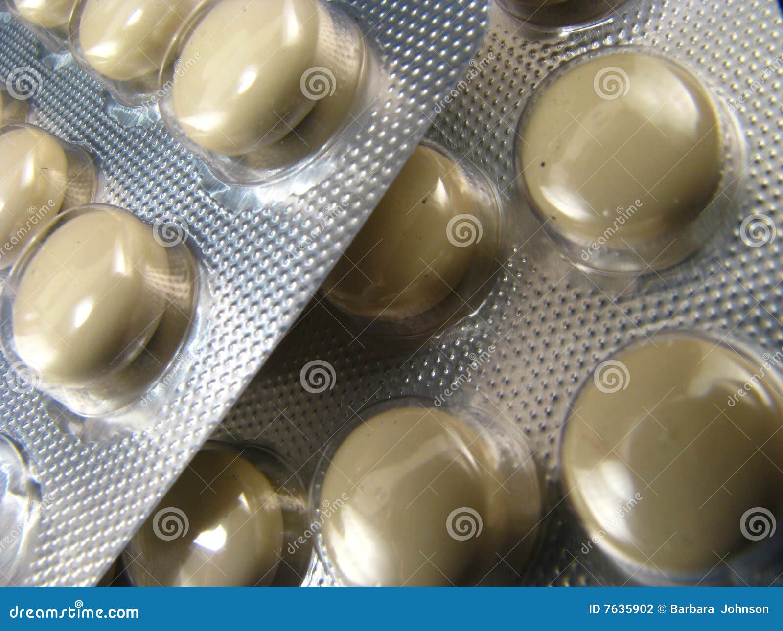 Pills in Blister Pack stock photo. Image of tablets, pack - 7635902