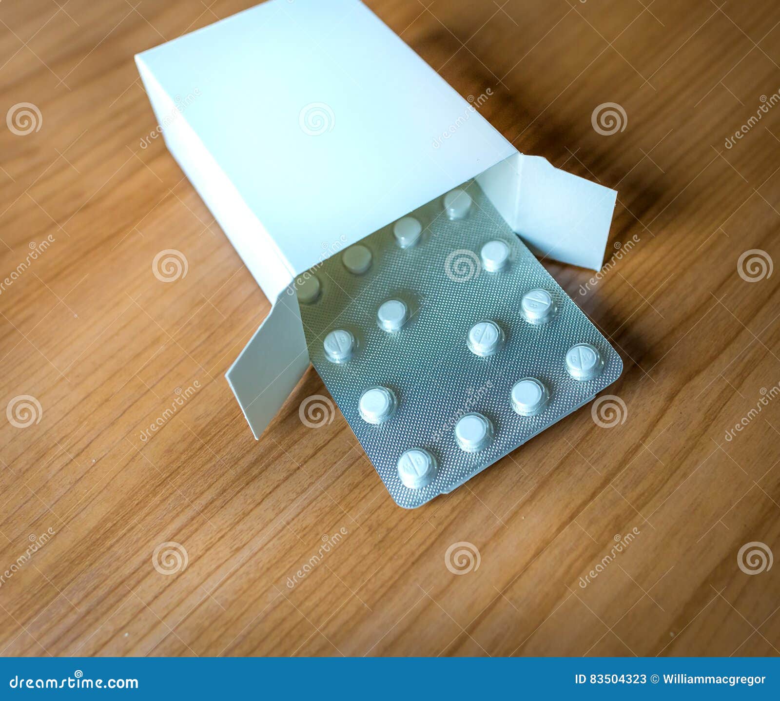 Pills Box stock image. Image of package, sealed, treatment - 83504323