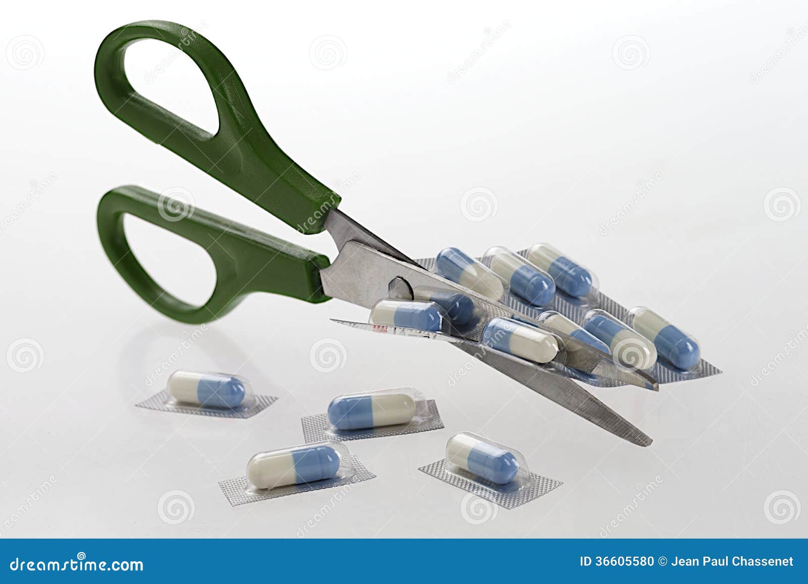 Pills Cutting, Unit Distribution Stock Photo - Image of medicine ...