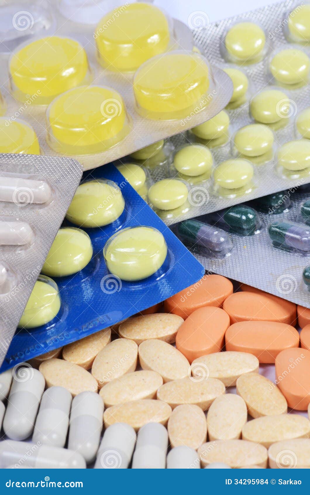 Pills stock photo. Image of healthcare, care, pills, color - 34295984