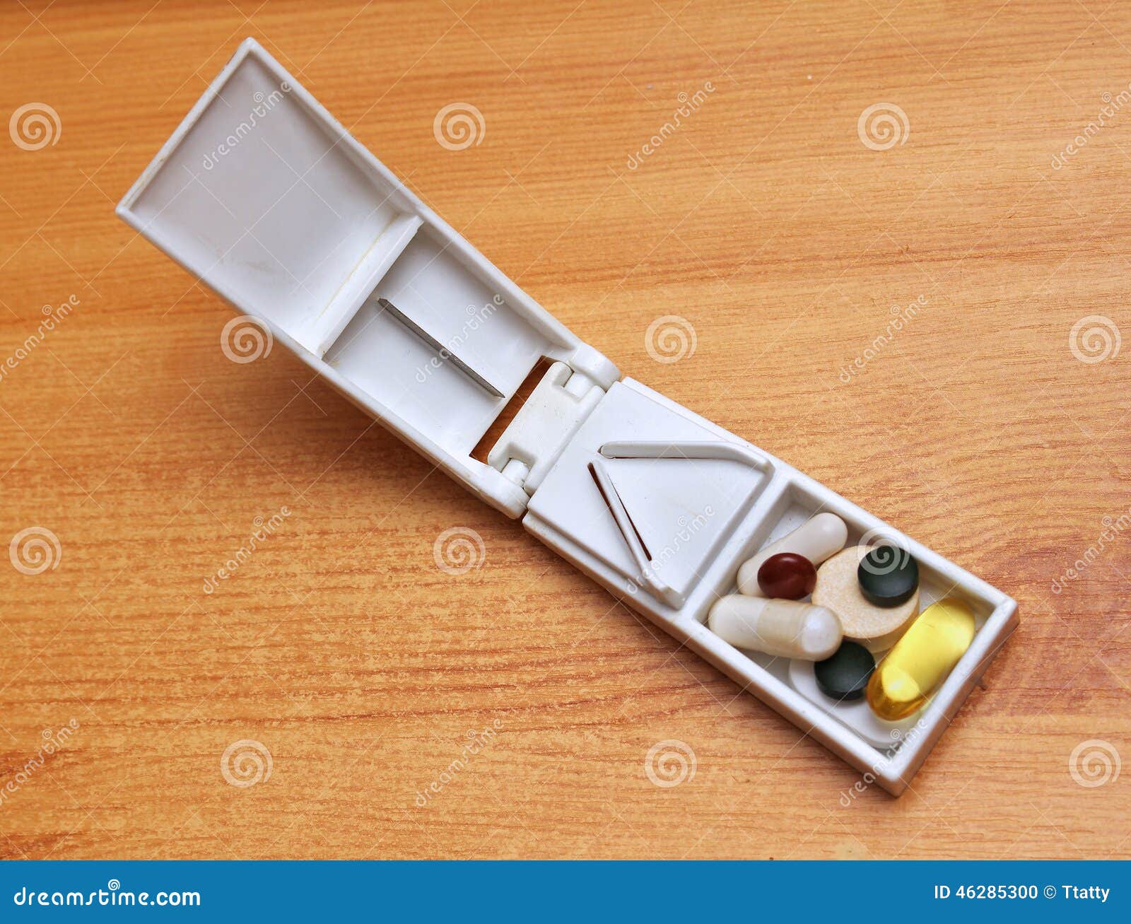 Pills daily dose stock photo. Image of pile, container - 46285300