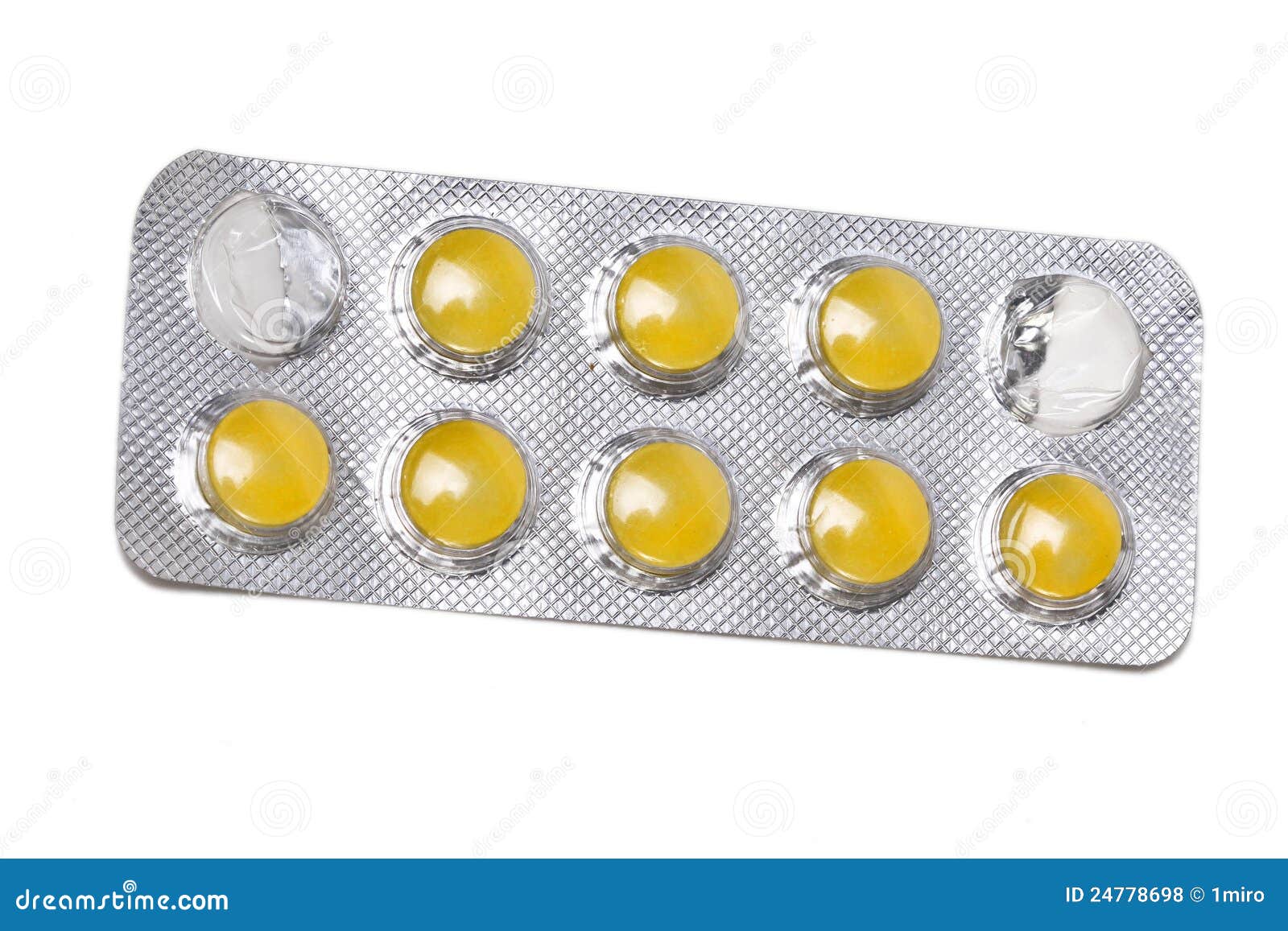 Pills Package Royalty Free Stock Photos - Image: 24778698