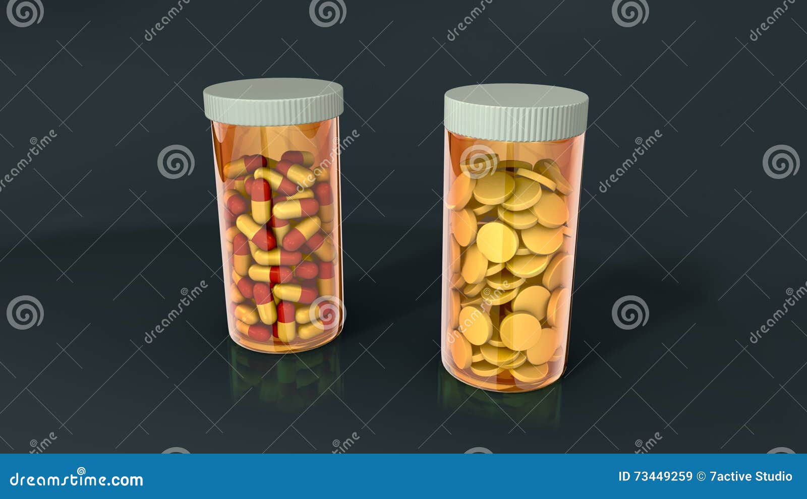 Pills stock illustration. Illustration of medicine, drug - 73449259