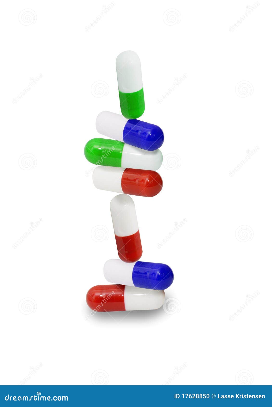 Pills in a stack stock photo. Image of health, stack - 17628850