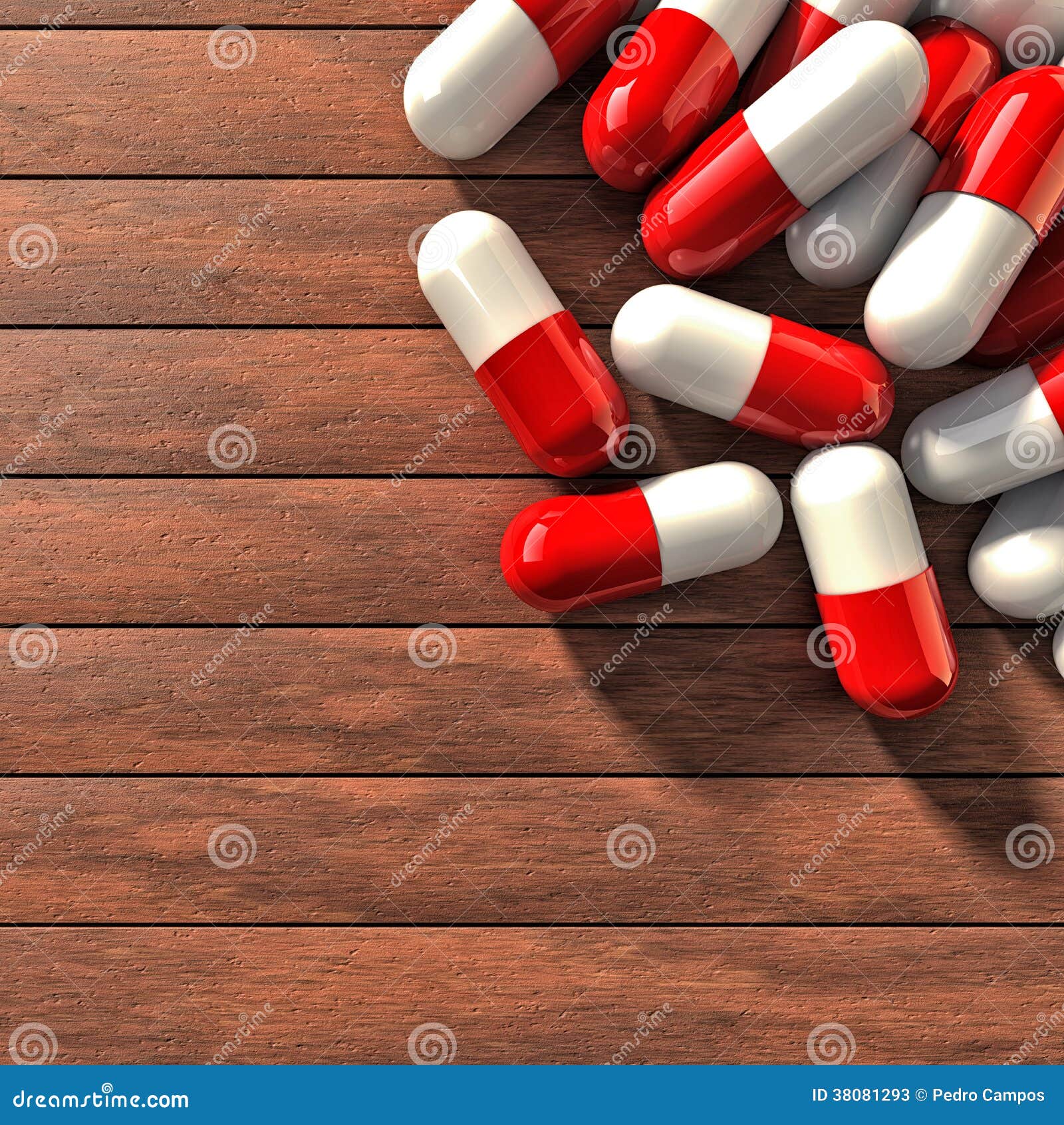 Pills on table stock image. Image of design, addiction - 38081293
