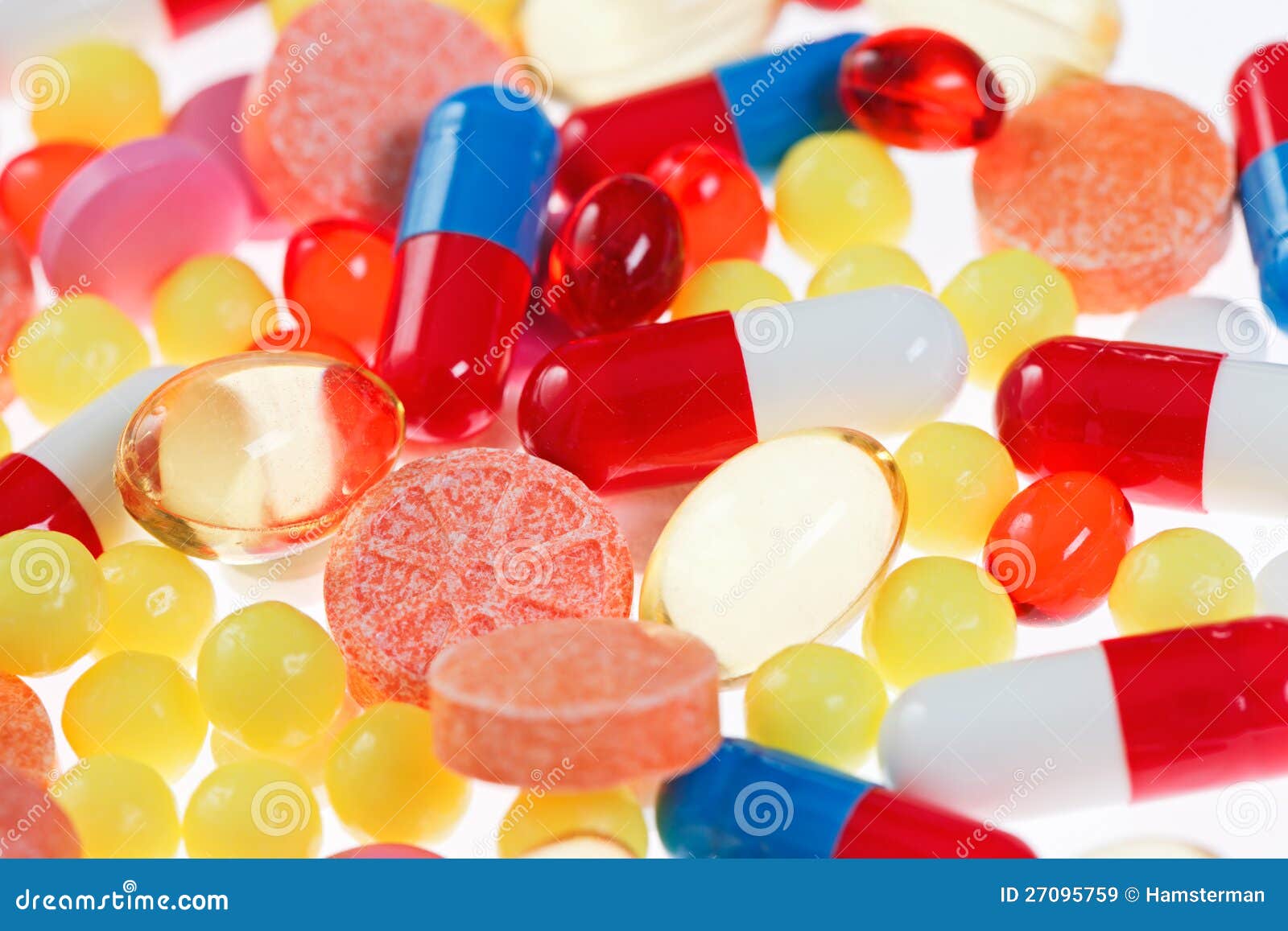 Pills, Tablets and Drugs Closeup Stock Image - Image of medication ...