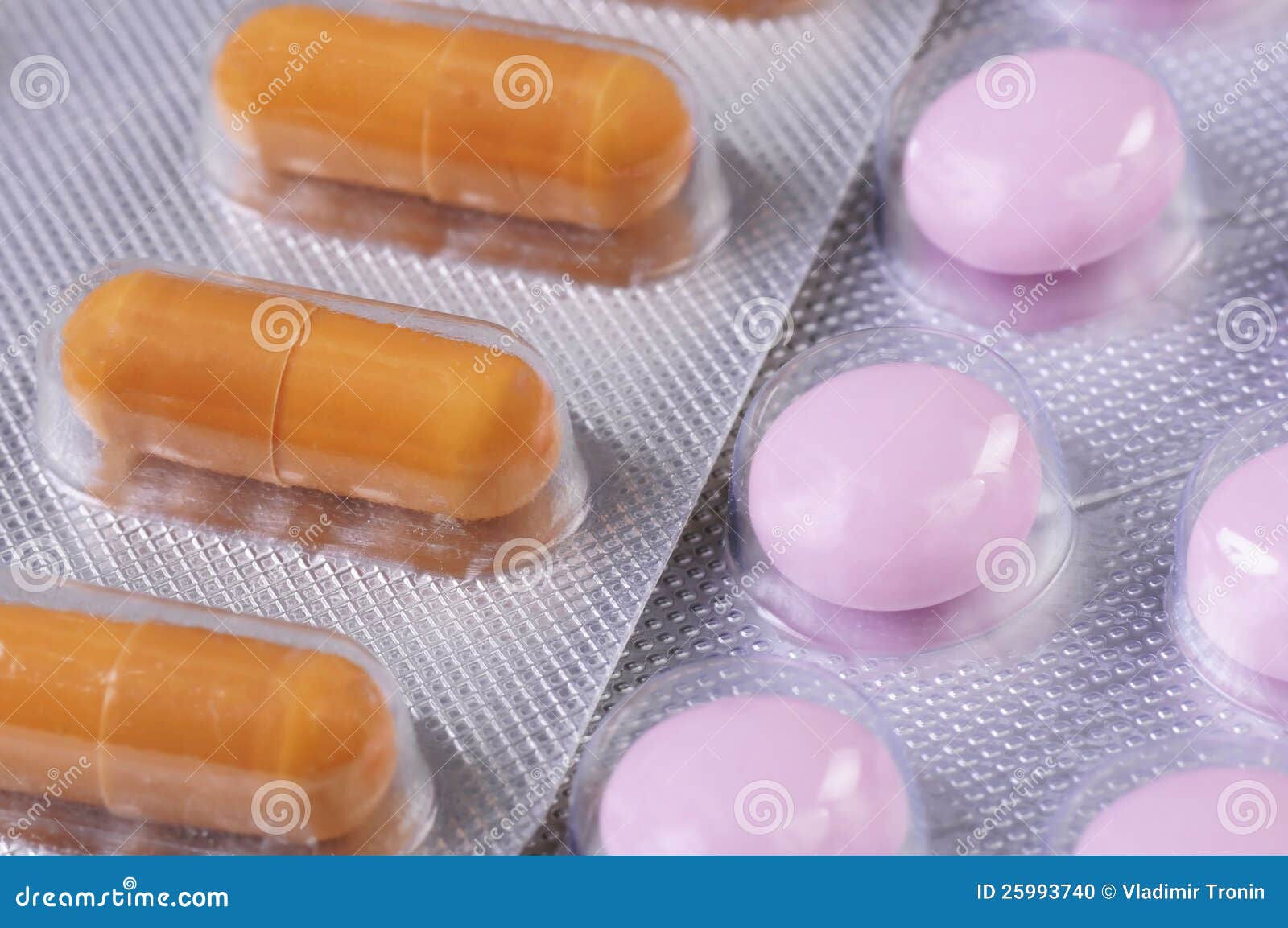 Pills and Tablets in Package Stock Photo - Image of tablet, medical ...