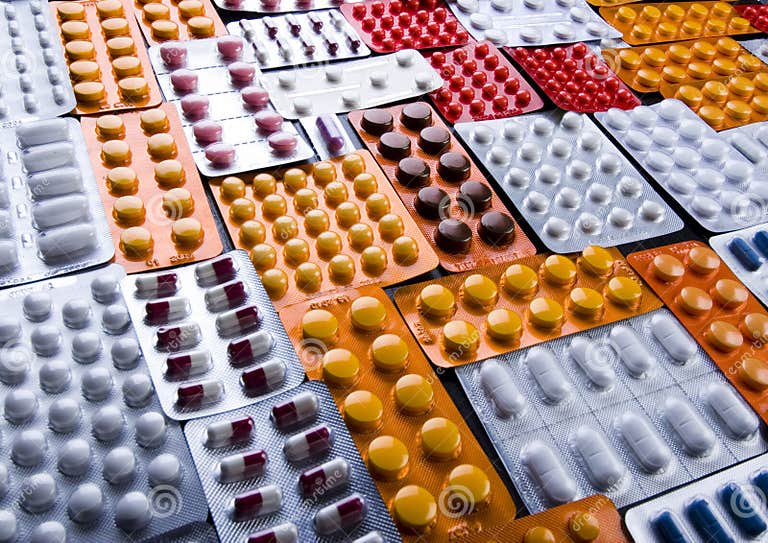 Pills variety stock image. Image of drugstore, pharmacy - 6373645