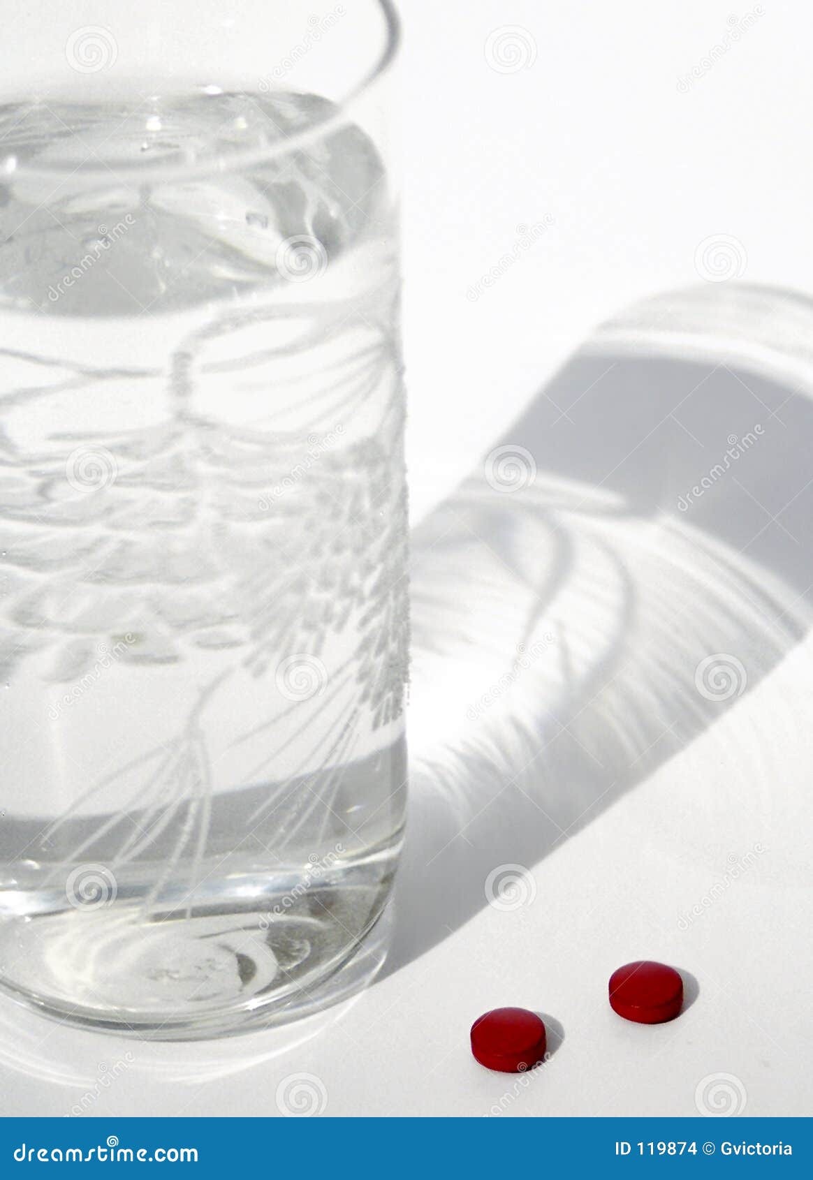 Pills and water stock photo. Image of healthcare, prescriptions - 119874