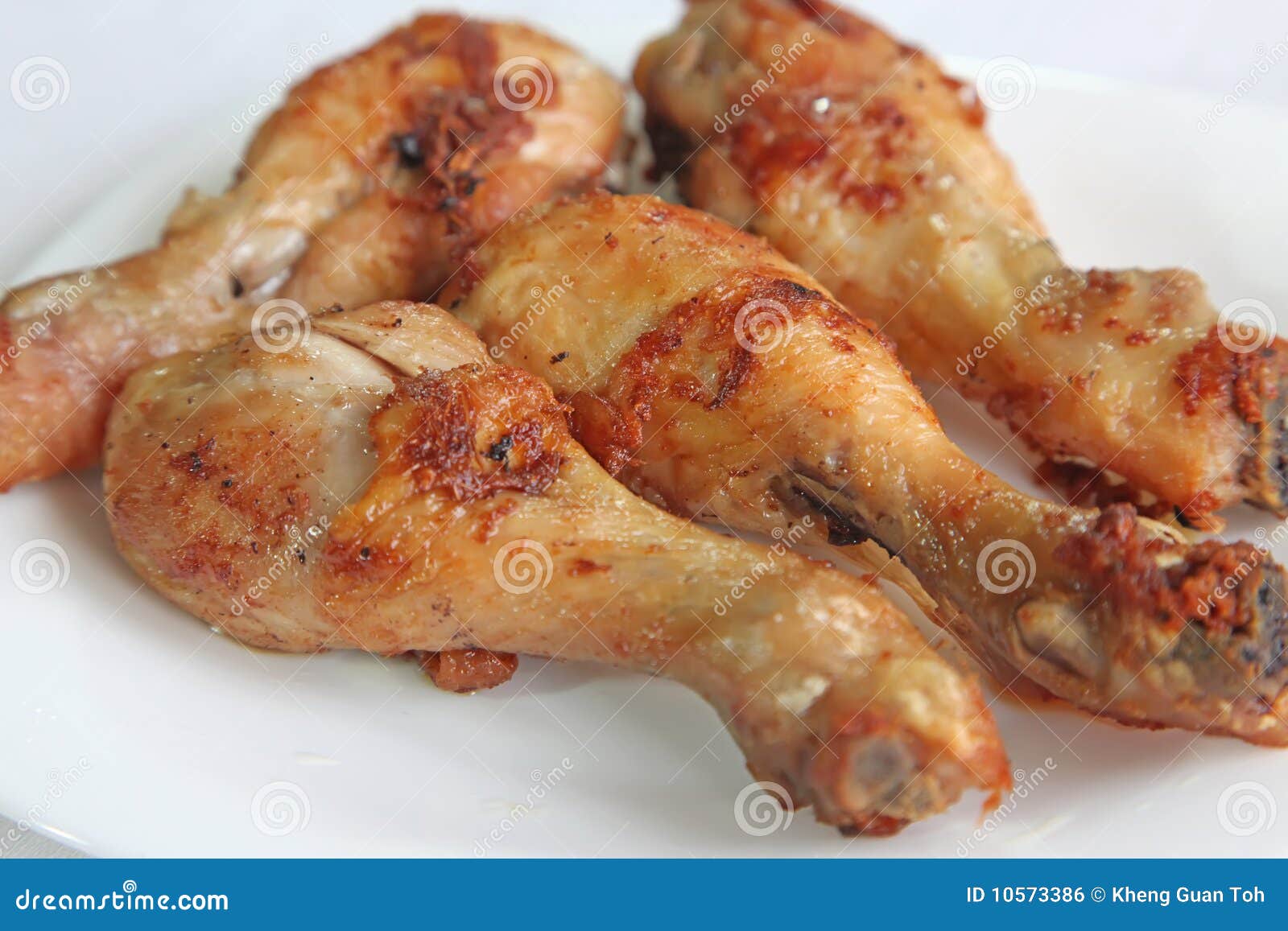 Pilon de poulet frit photo stock. Image du pilon, profondément - 10573386