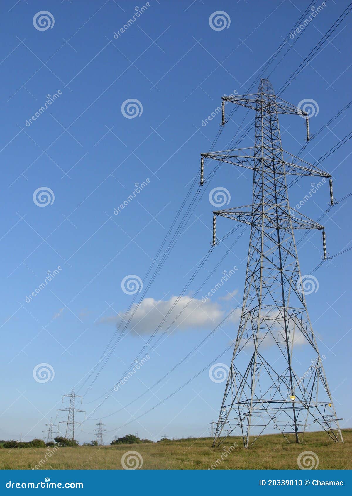 Pilone fotografia stock. Immagine di pilone, energia - 20339010