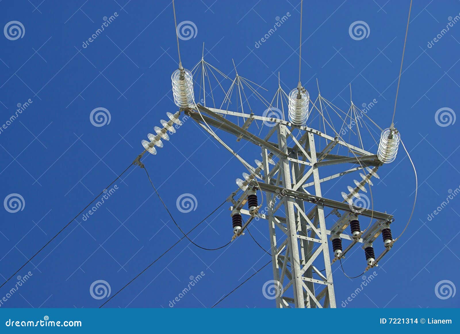 Pilone fotografia stock. Immagine di potenza, collegamento - 7221314