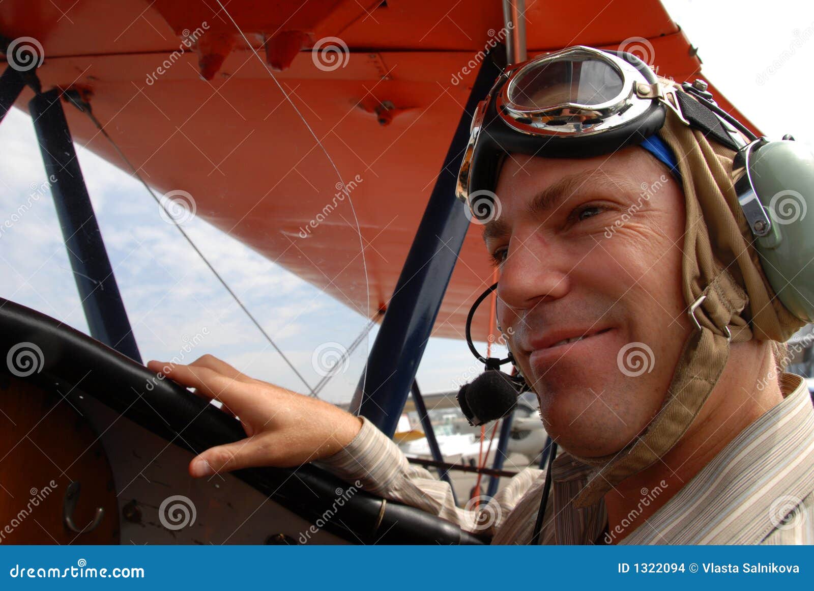 Pilot stock photo. Image of pilot, travel, transportation - 1322094