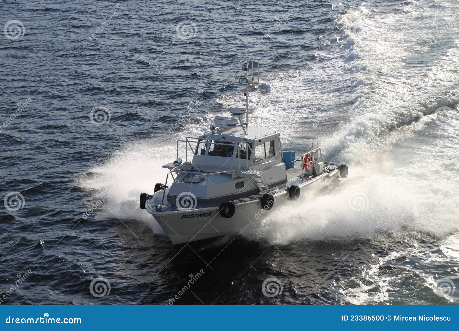 Pilot Boat In Suez Canal In Egypt Editorial Photo | CartoonDealer.com ...