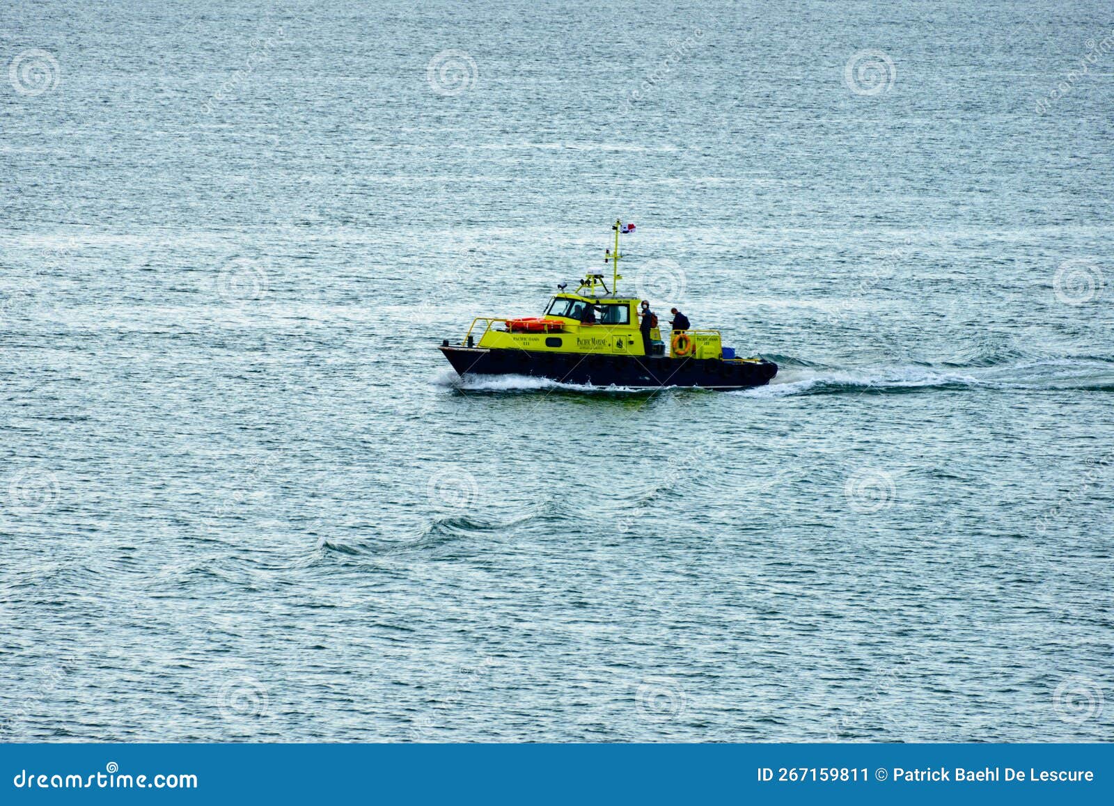Pilot Boat on the Panama Canal Editorial Photo - Image of ...