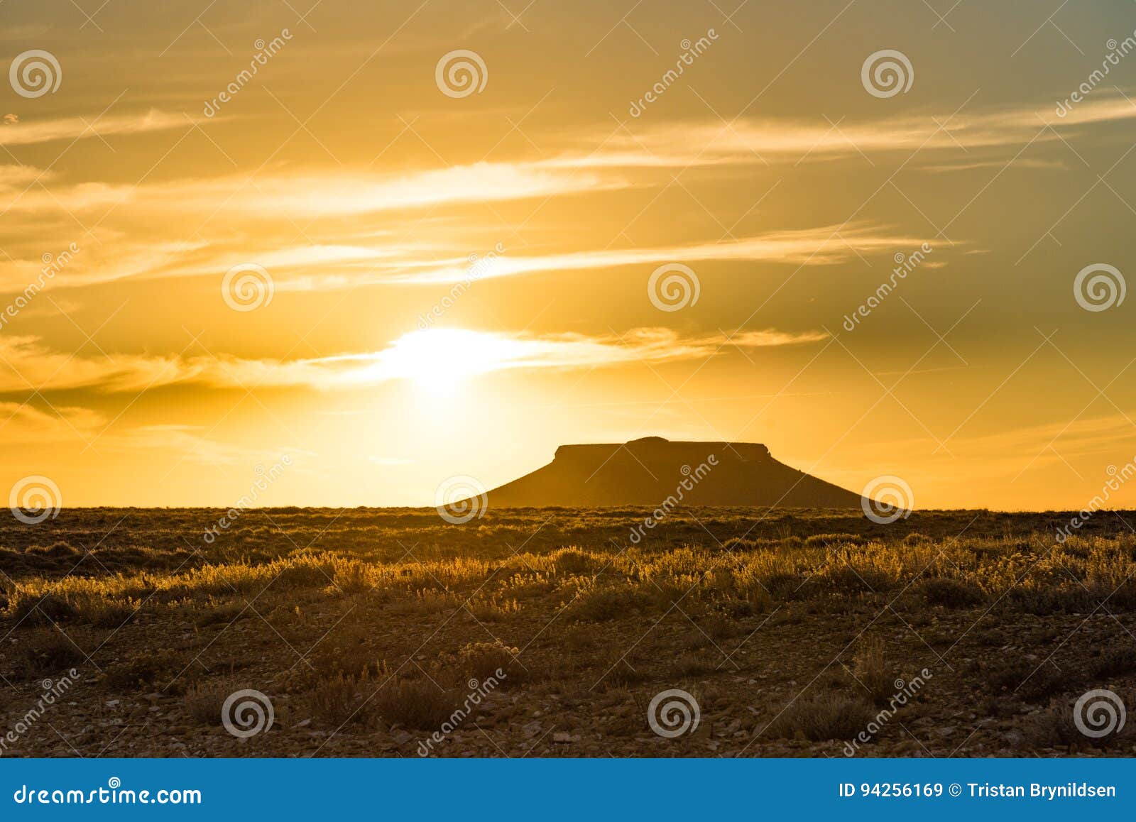 Pilot Butte, Wyoming stock image. Image of background - 94256169