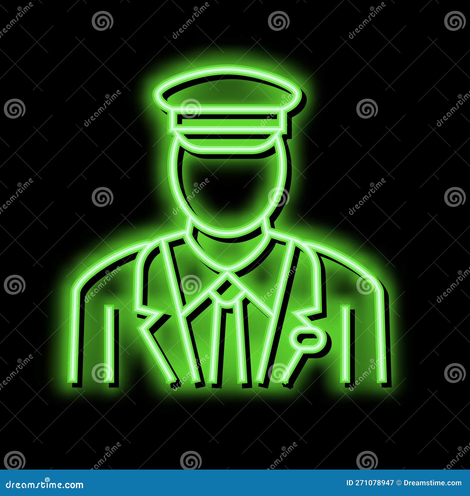 Pilot Flight School Neon Glow Icon Illustration Stock Vector ...
