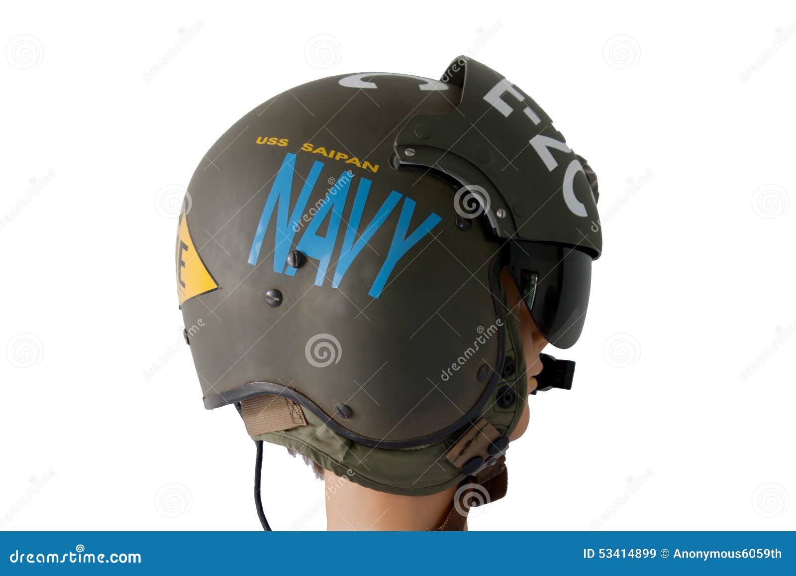Pilot helmet editorial stock image. Image of forces, safe - 53414899