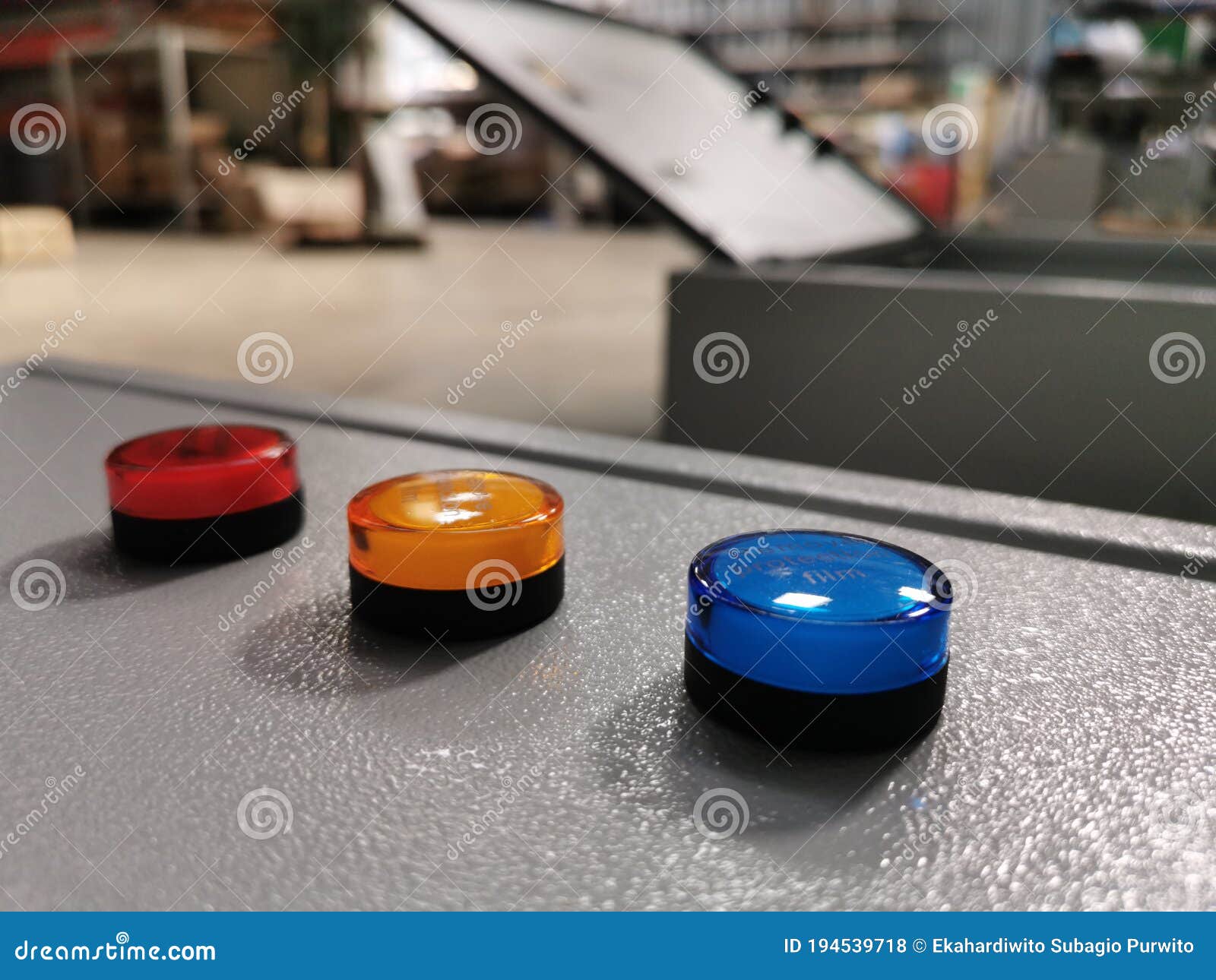 Pilot Lamp Led for Main Distribution Board. Stock Photo - Image of ...