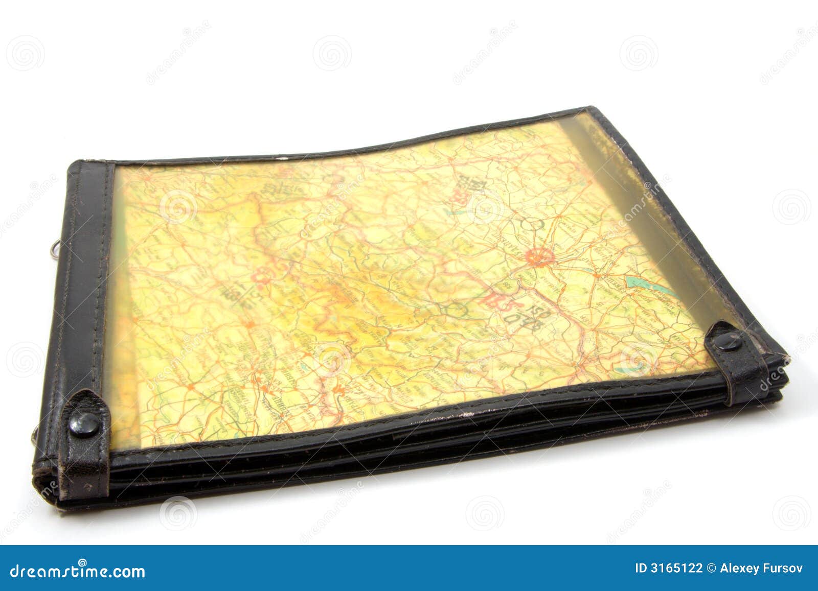 Pilot map case stock photo. Image of strategy, second - 3165122