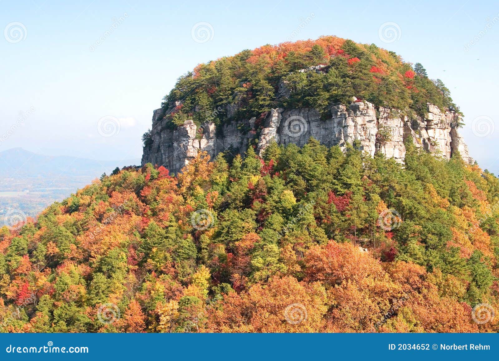Pilot Mountain State Park Stock Photo | CartoonDealer.com #91751796
