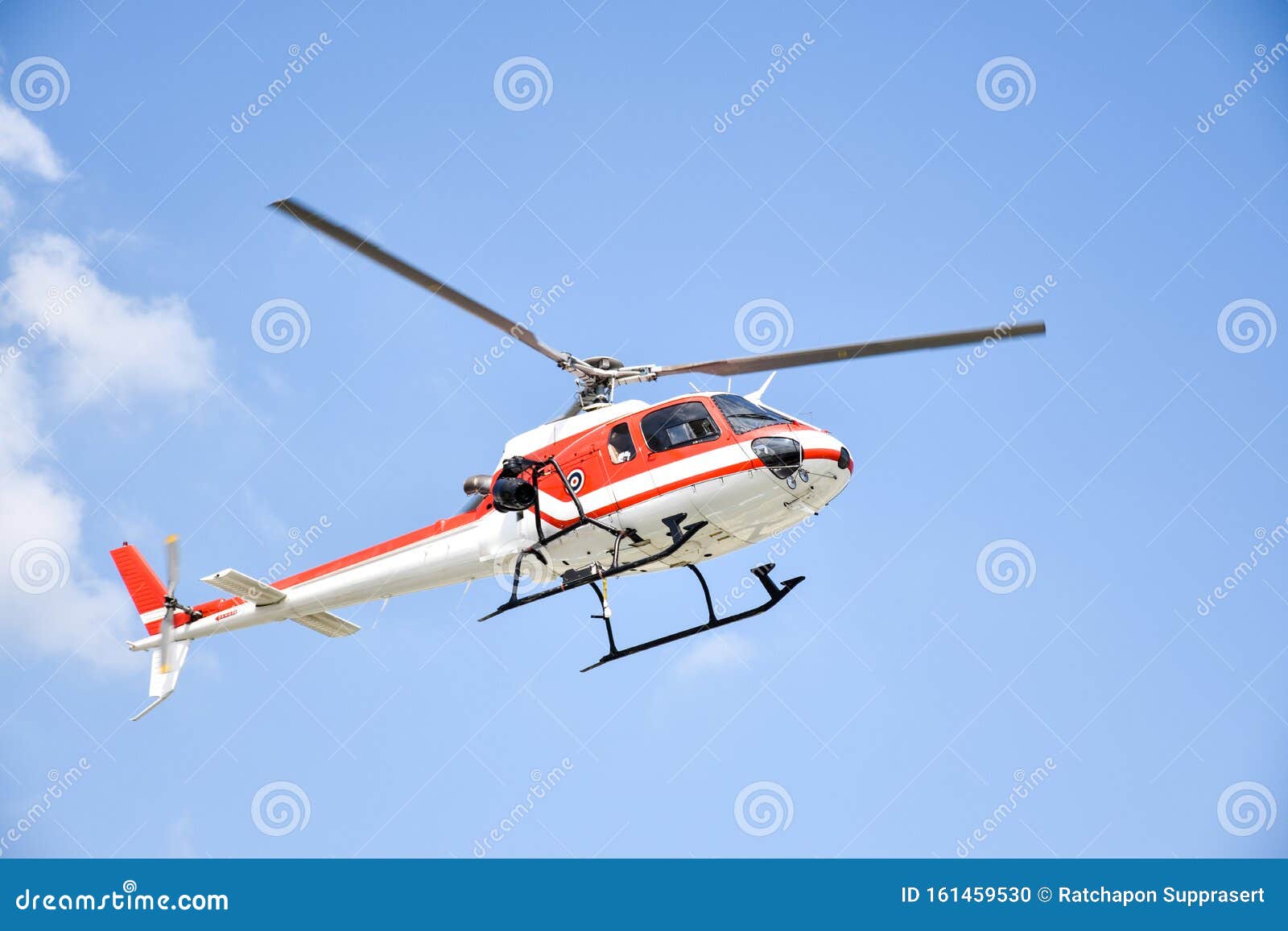 The Pilot is Preparing a Helicopter for Live Broadcasting of the Grand ...