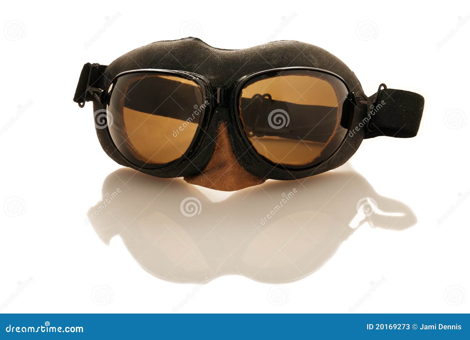 Pilot s goggles stock image. Image of brown, aviator - 20169273