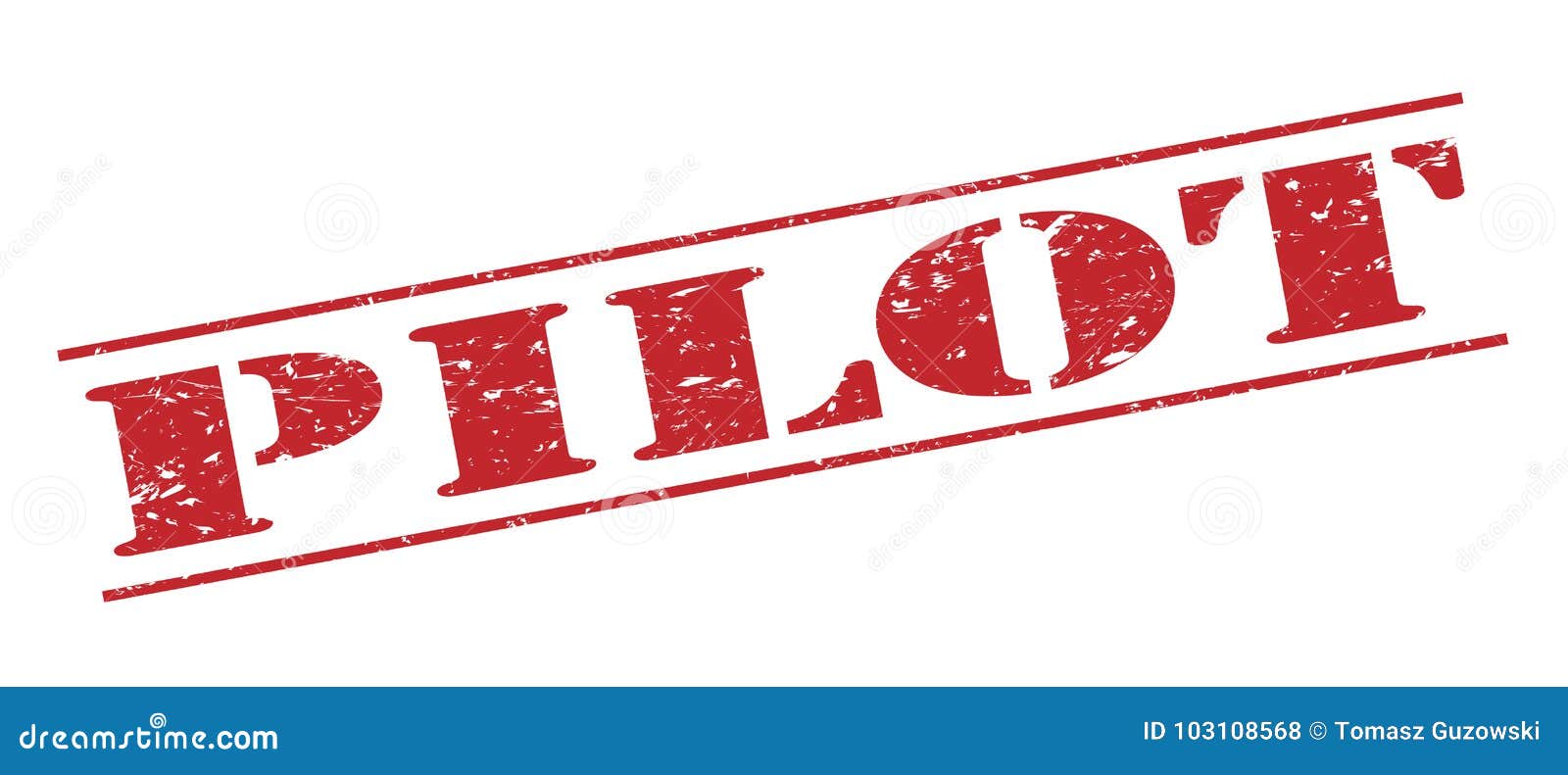 Pilot stamp stock illustration. Illustration of watermark - 103108568