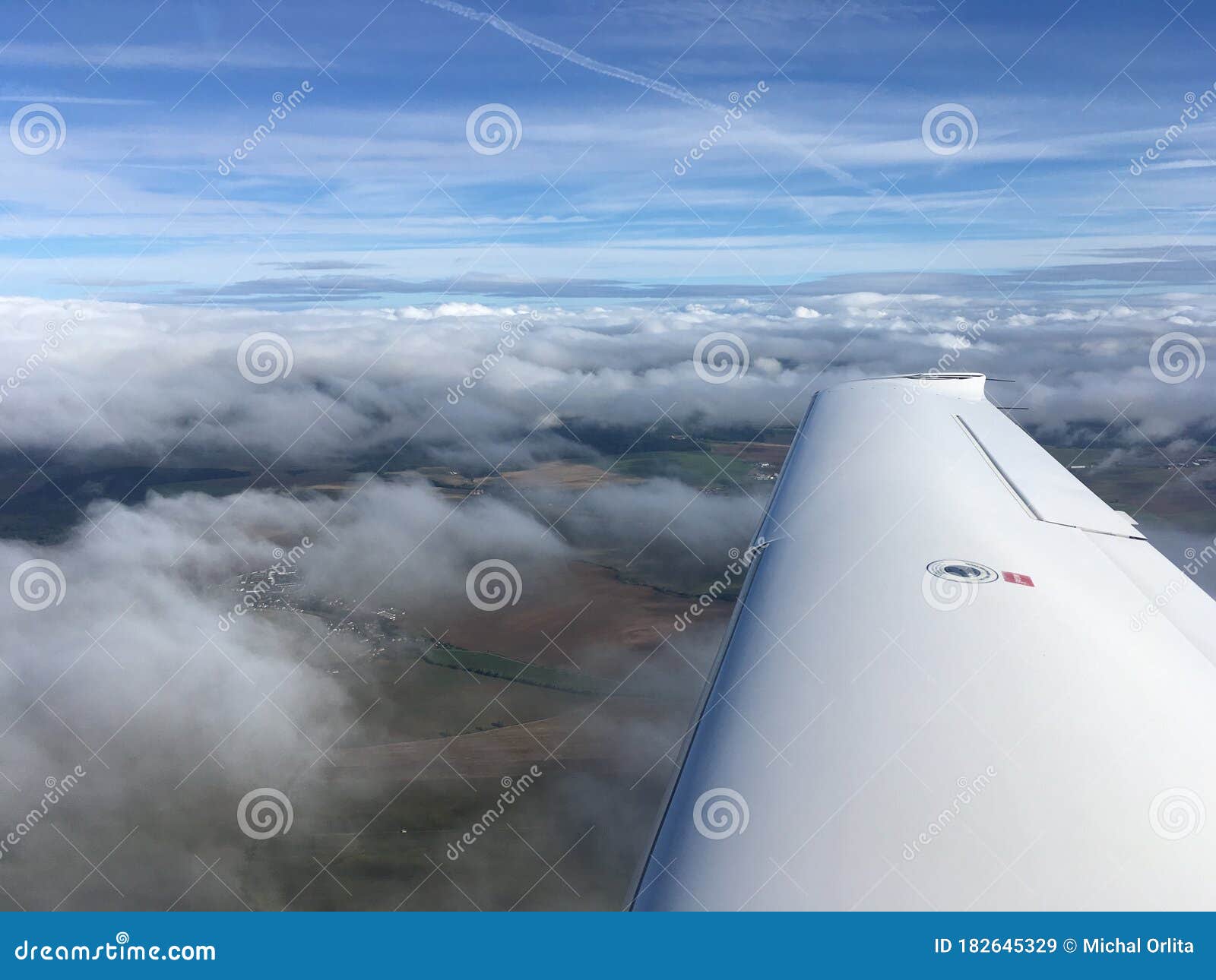 View From Flying Drone. Spectacular Afternoon View Of Bosdalafossur ...