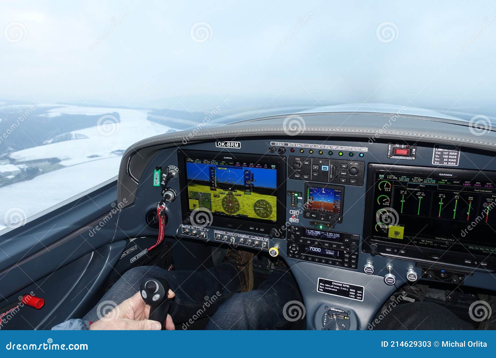 Pilot at work stock image. Image of panel, work, pilot - 214629303
