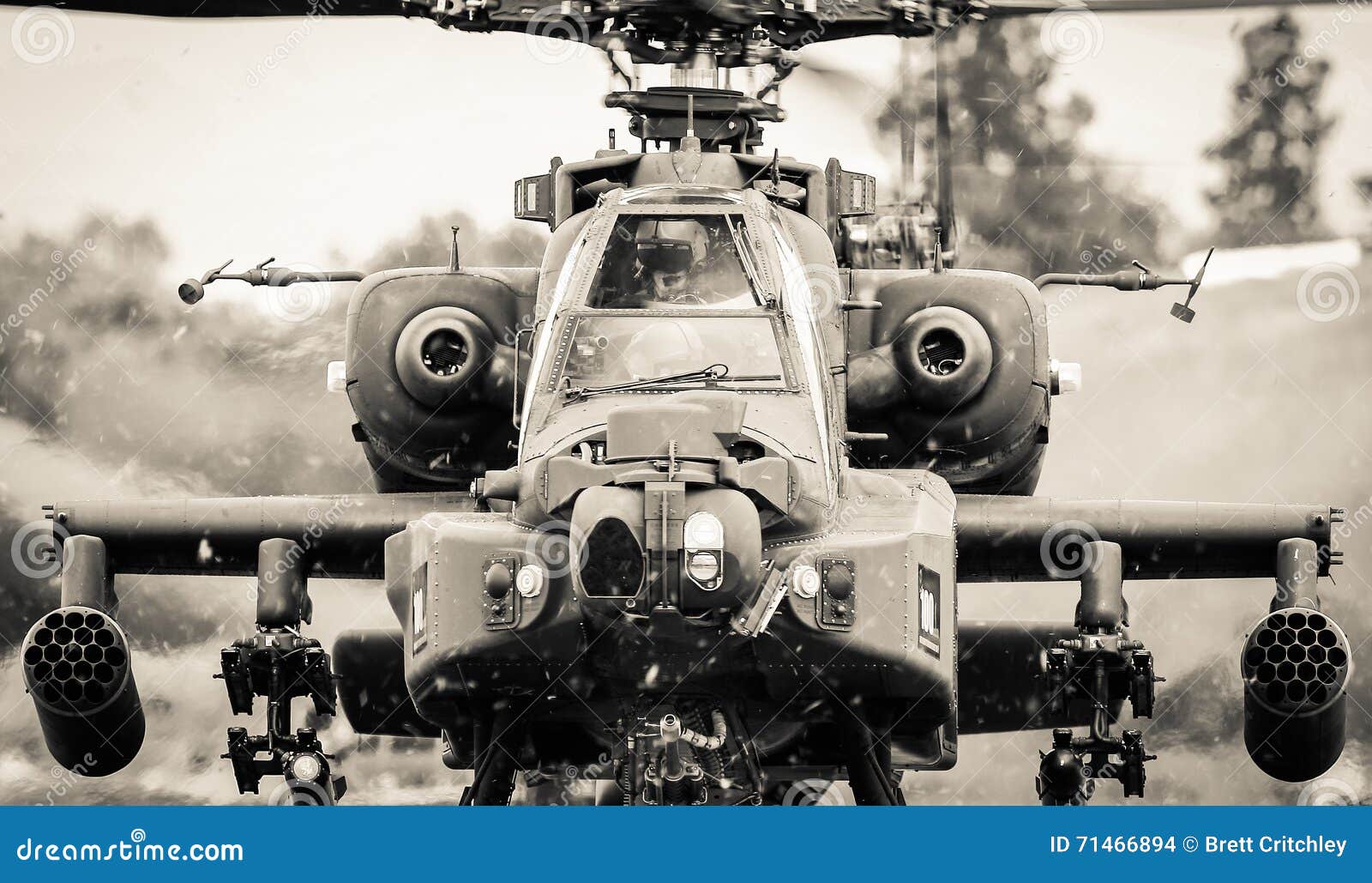 Apache AH 64 Gunship Helicopter Editorial Photo | CartoonDealer.com ...