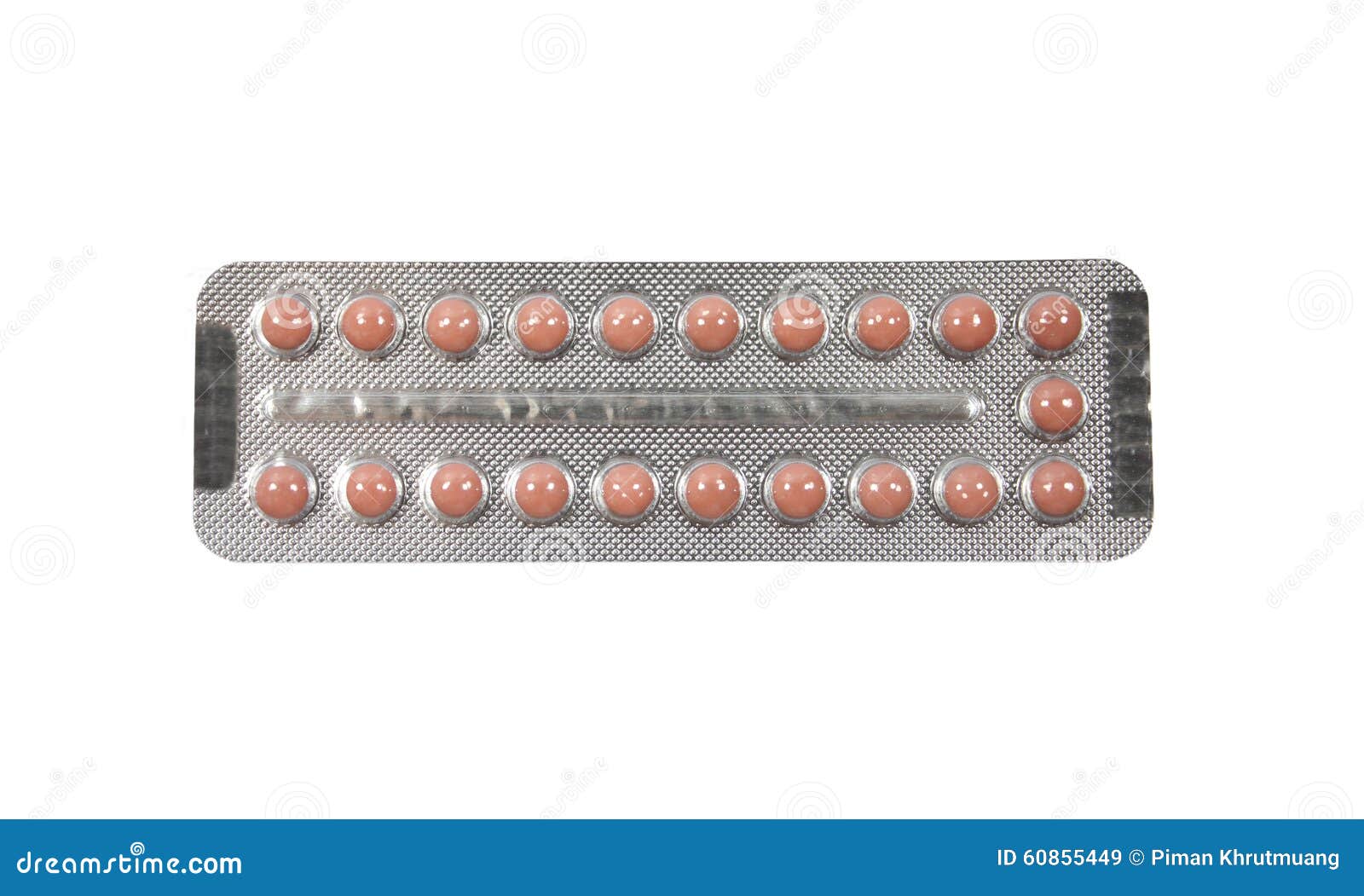 Pilule contraceptive orale image stock. Image du blanc - 60855449