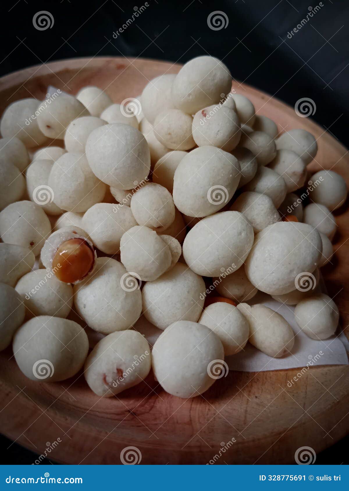 Piluspilus Filled with Nuts. Pilus Filled Topless for Eid Stock Image ...