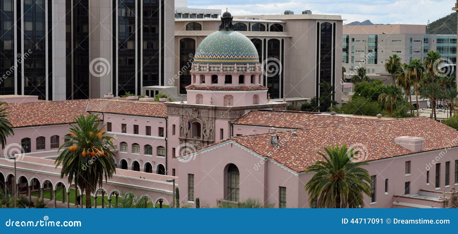 Pima County Courthouse stock image. Image of south, city - 44717091