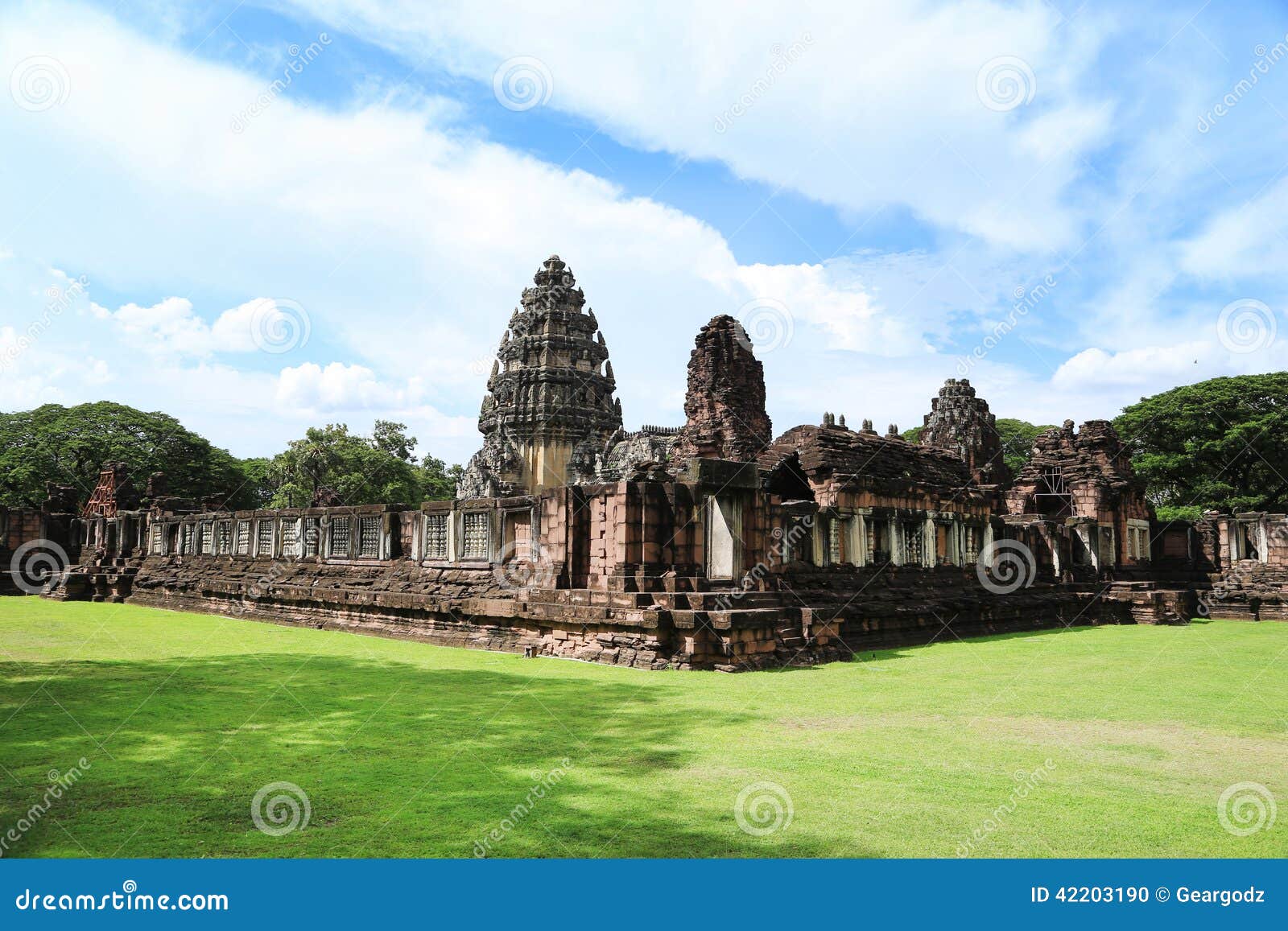 Pimai Castle stock photo. Image of historic, buddhism - 42203190